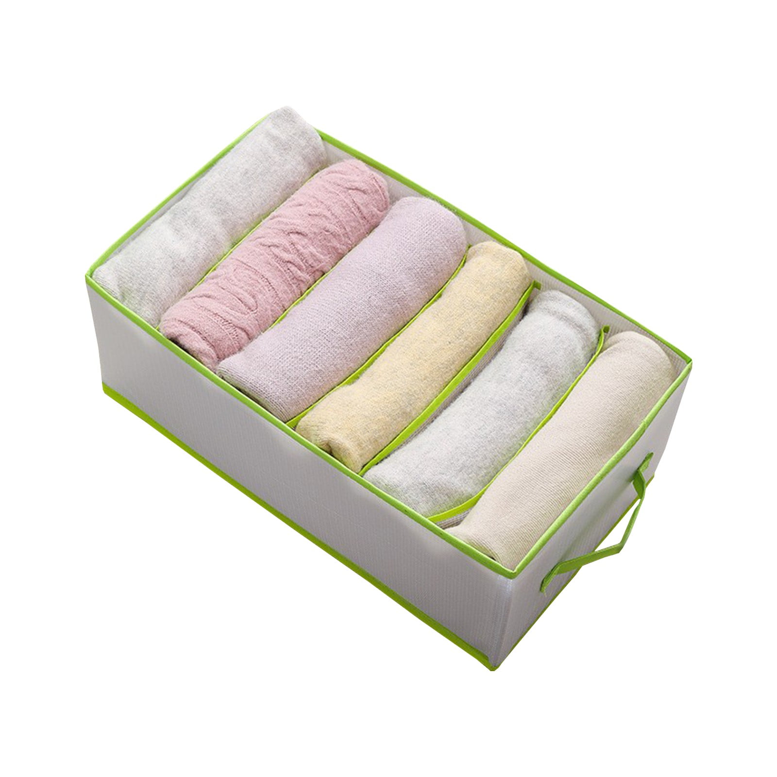 CASAFUN Foldable Wardrobe Clothes Organizers with Grids for Pants Jeans ...