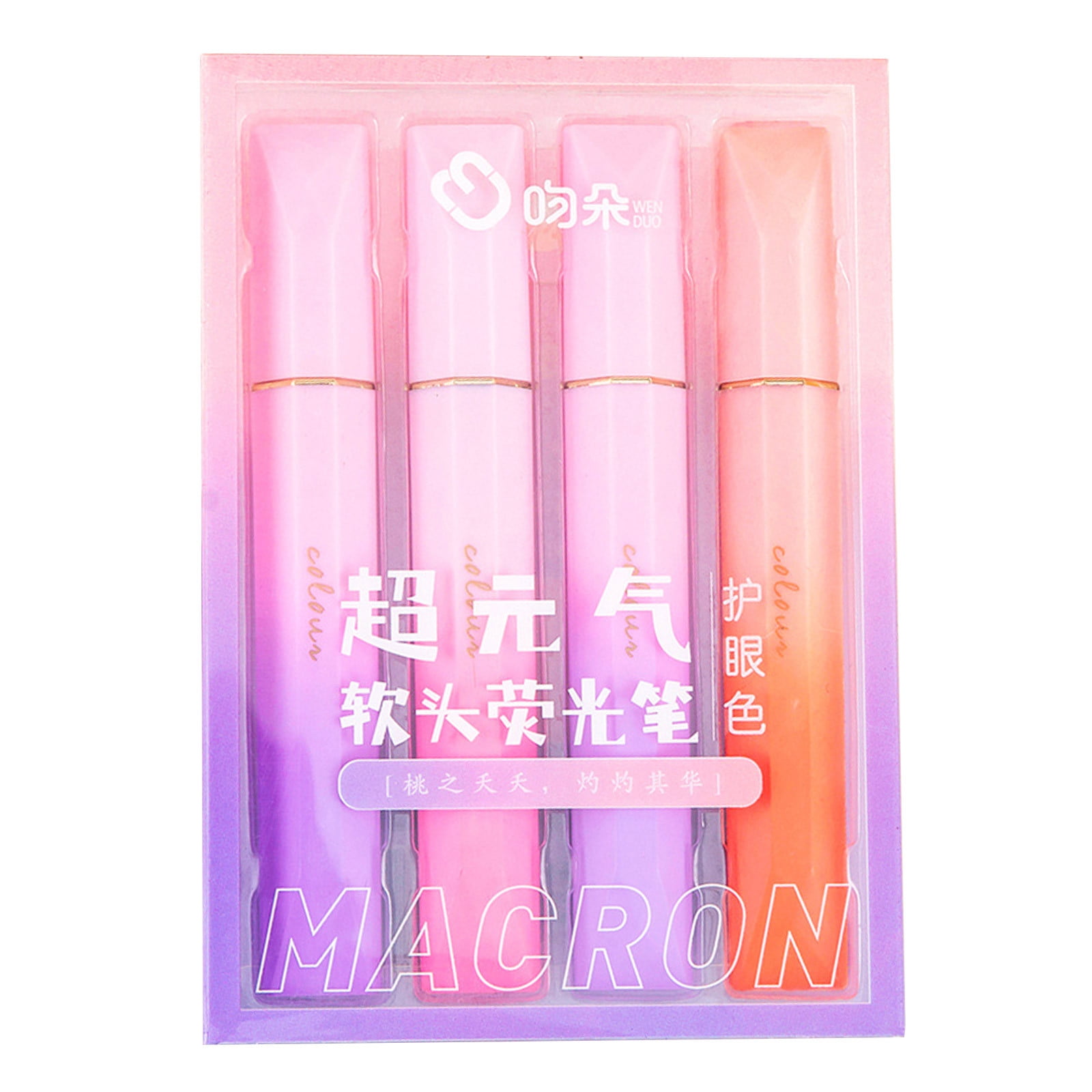 CASAFUN Glitter Pastel Highlighter,Cute Aesthetic Highlighters Assorted ...