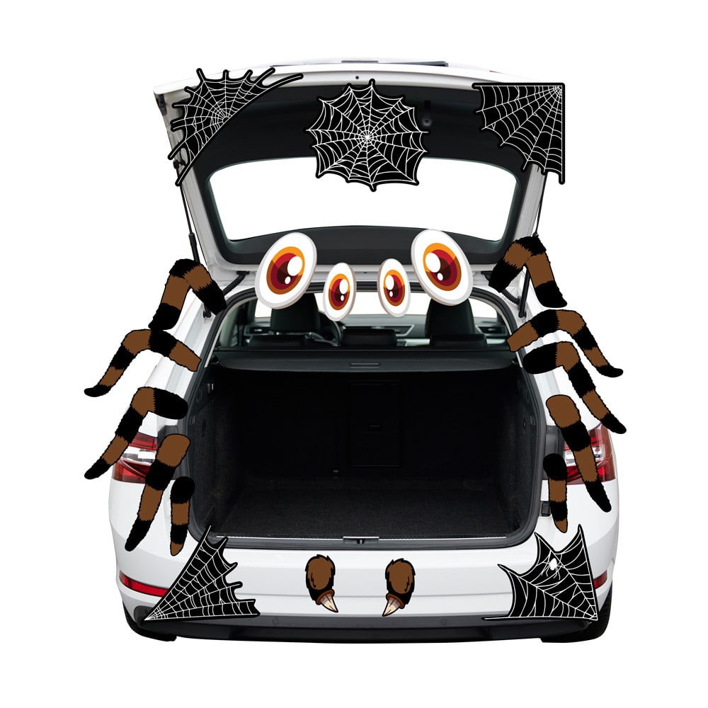 CASAFUN Halloween Decoration,Realistic 3D Scary Bat Spider Ghost ...