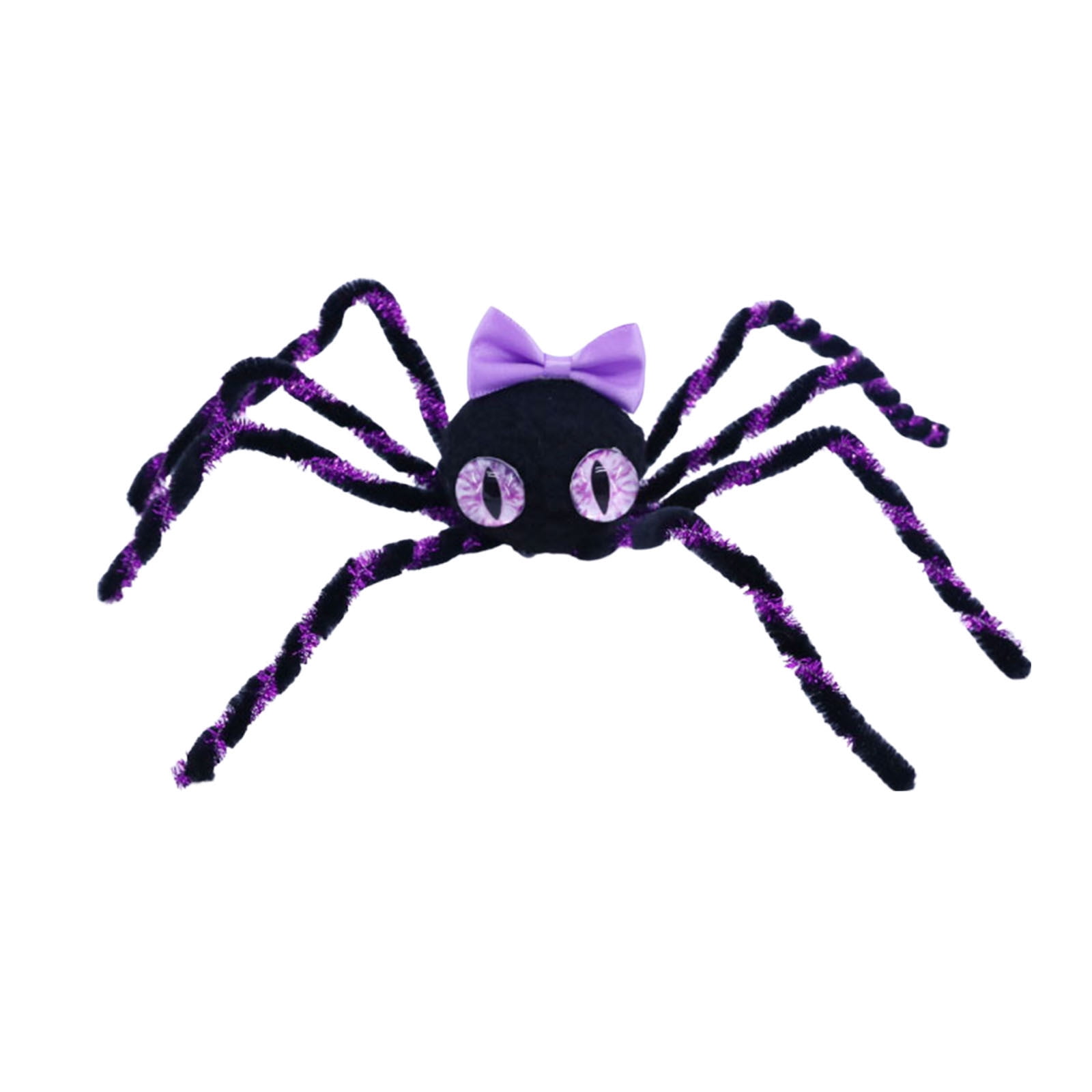CASAFUN Halloween Giant Spider Realistic Hairy Spider Fake Large Plush ...