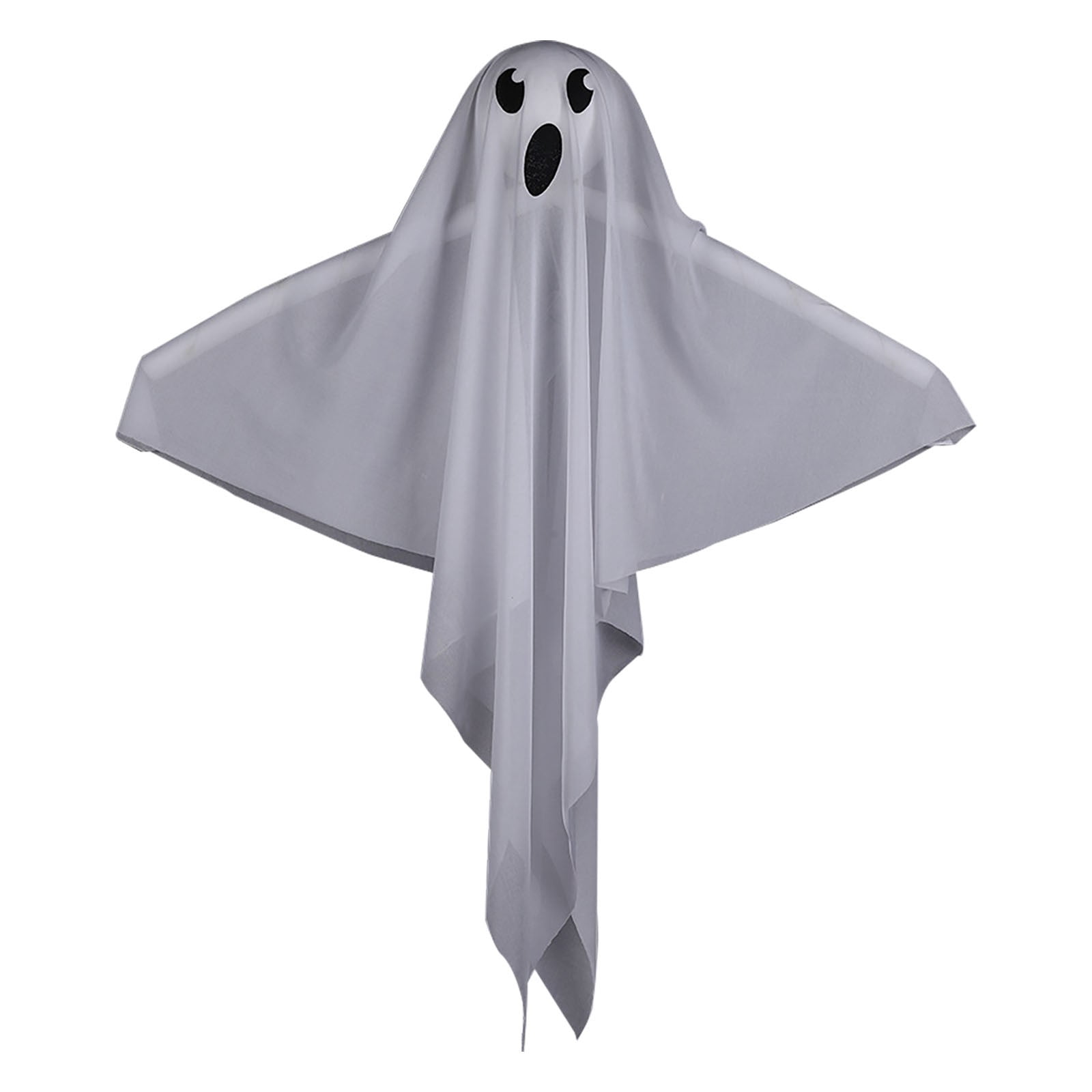CASAFUN Halloween Hanging Ghosts Decorations Outdoor, Lighted Glowing ...