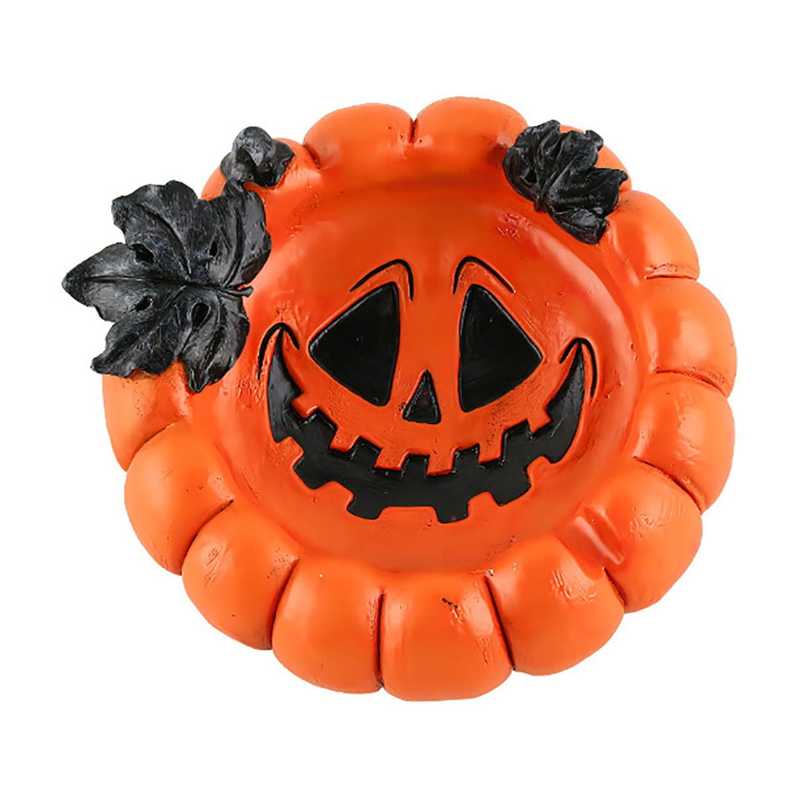 CASAFUN Halloween Haunted House Resin Figurine with Pumpkin Head ...