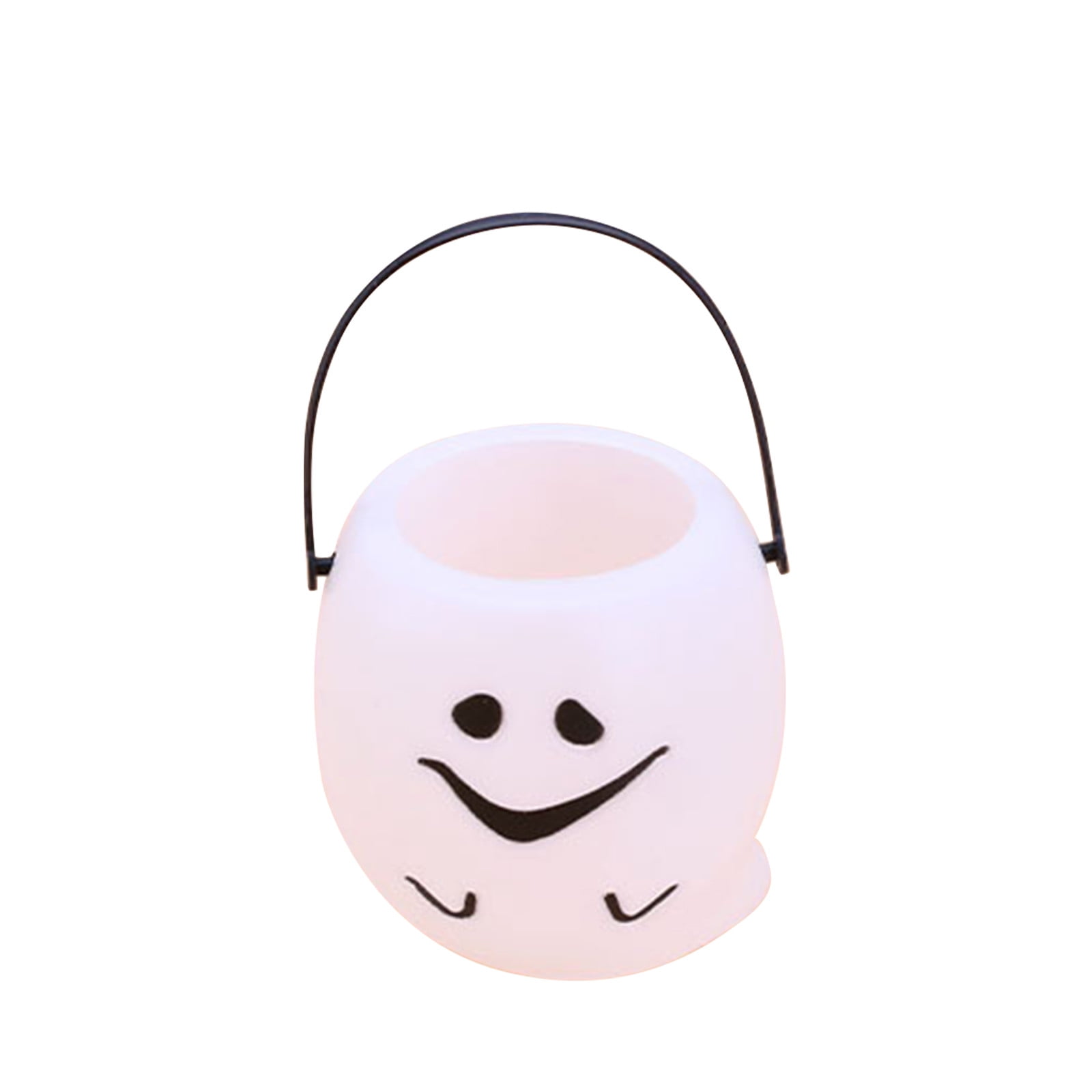 CASAFUN Halloween Pumpkin Bucket,Cute Ghost Candy Bucket,Trick or Treat ...