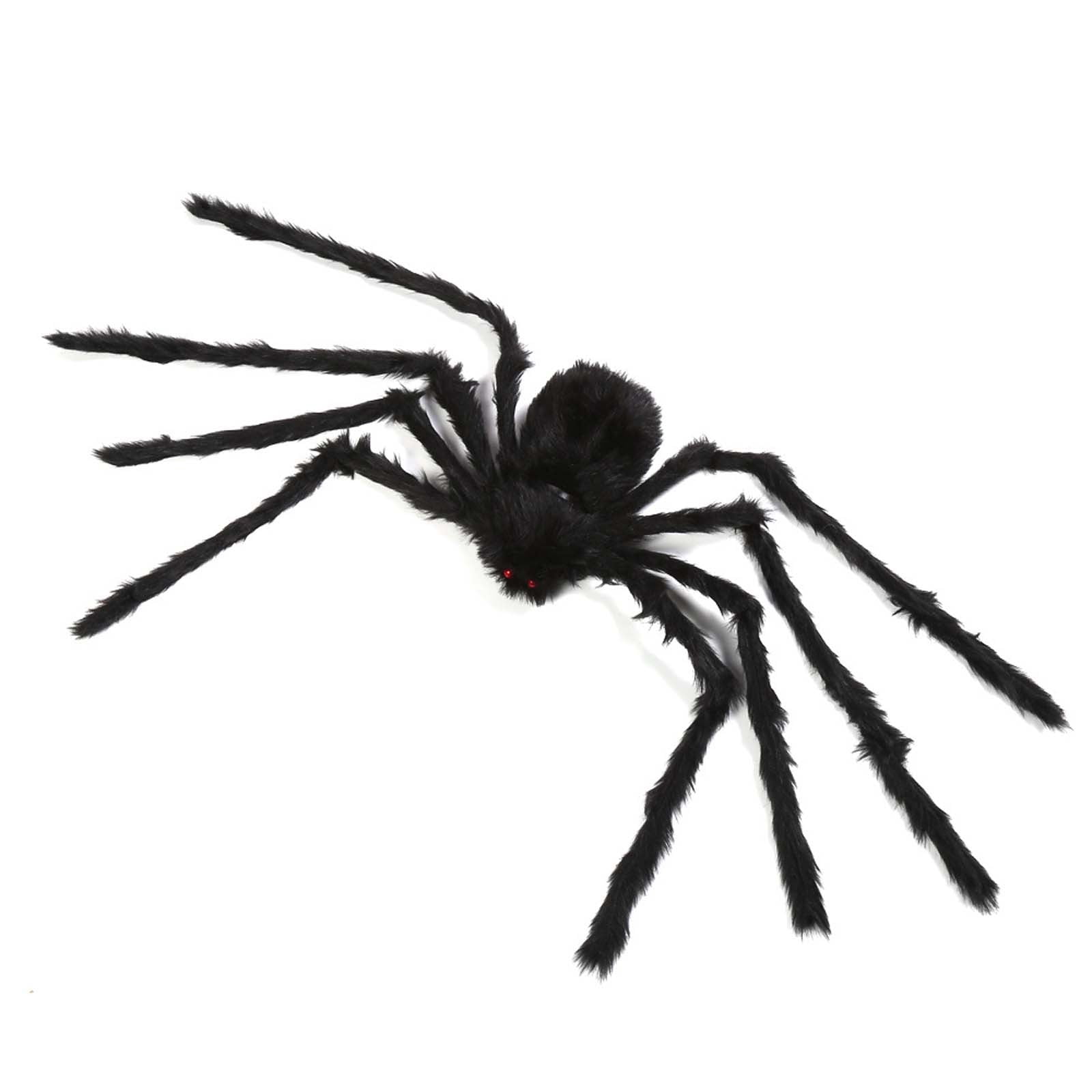CASAFUN Halloween Spider Decorations, Realistic Hairy Spiders, Large ...