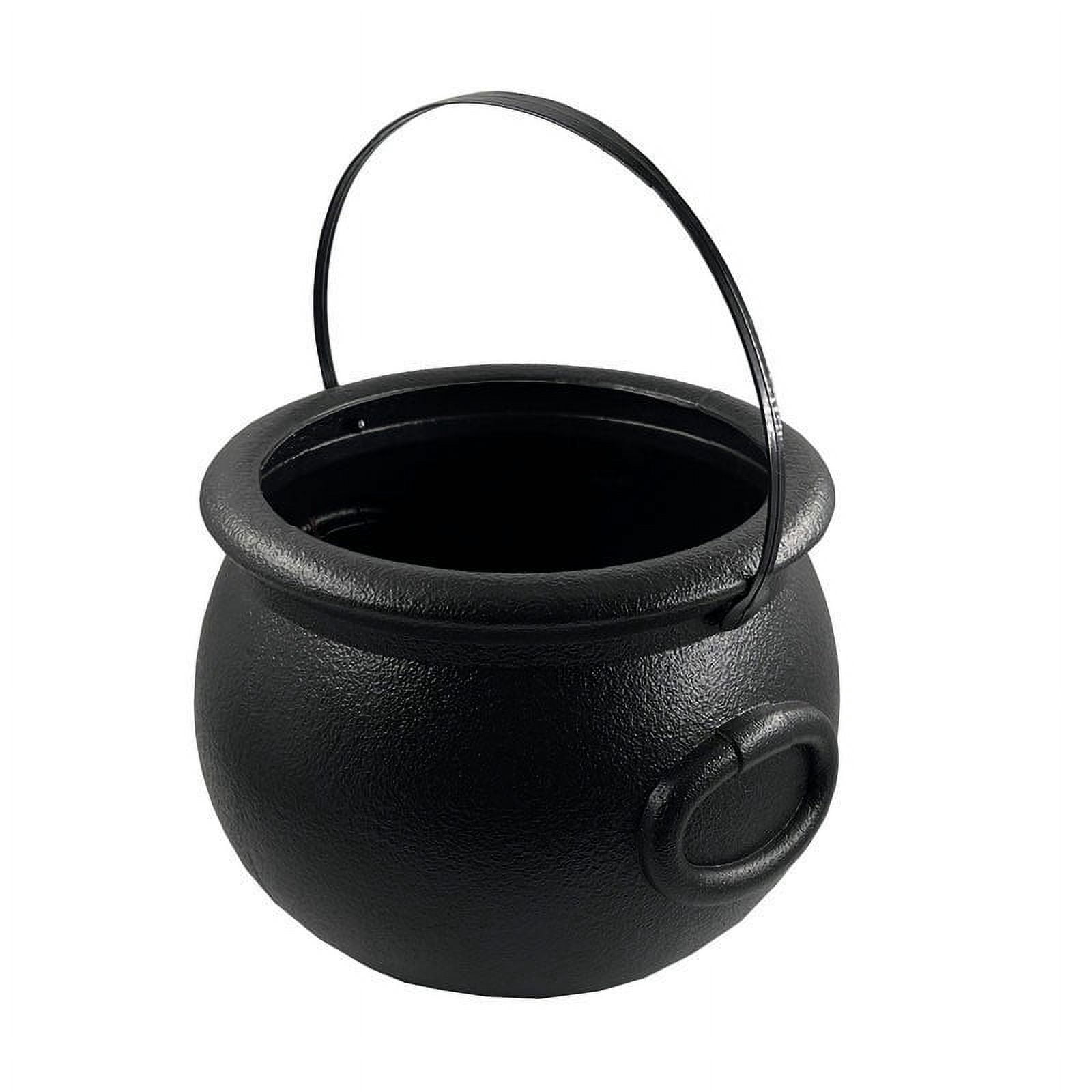 CASAFUN Halloween Trick or Treat Black Witch Jar Bucket 9Pcs,Candy ...