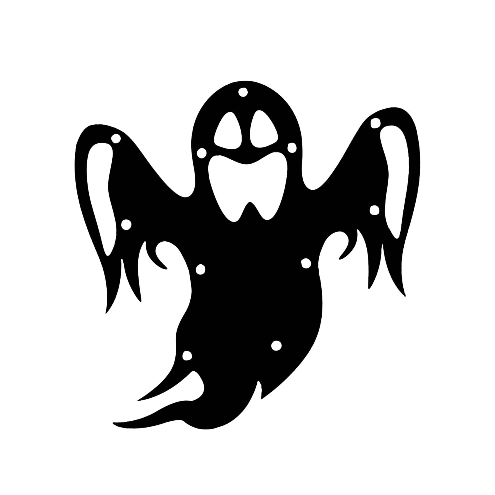 CASAFUN Halloween Window Lights Halloween Silhouette Lights Battery ...