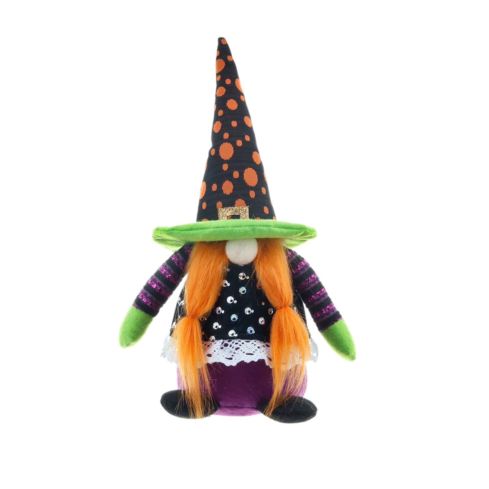 CASAFUN Halloween Wizarding Witch Rudolf Faceless Doll Dwarf Doll ...