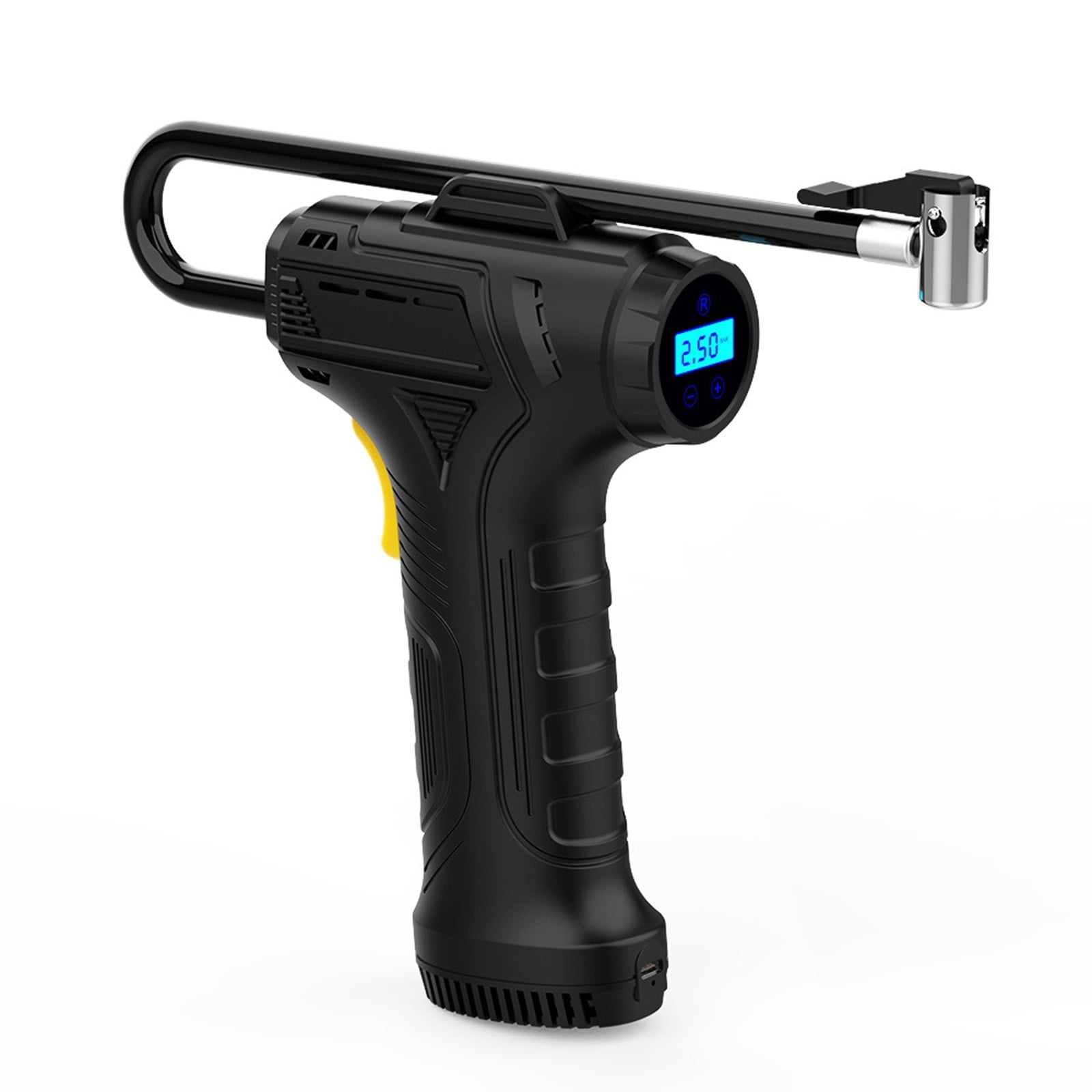 CASAFUN Handheld Tire Inflator 120W Wireless Car Air Compressor USB ...