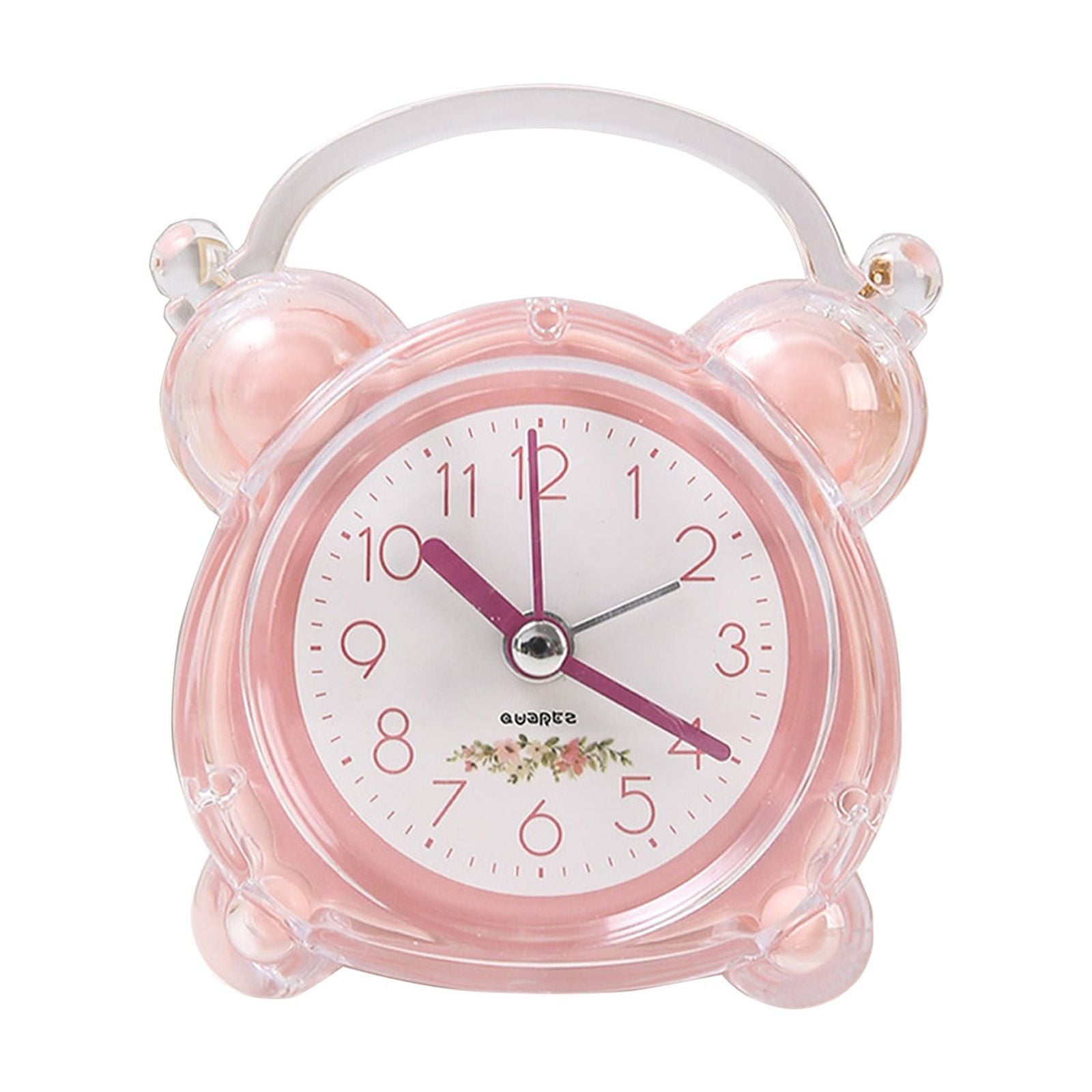 CASAFUN Kids Alarm Clock, Double Bell Clock, Classic Home Cute Cartoon ...