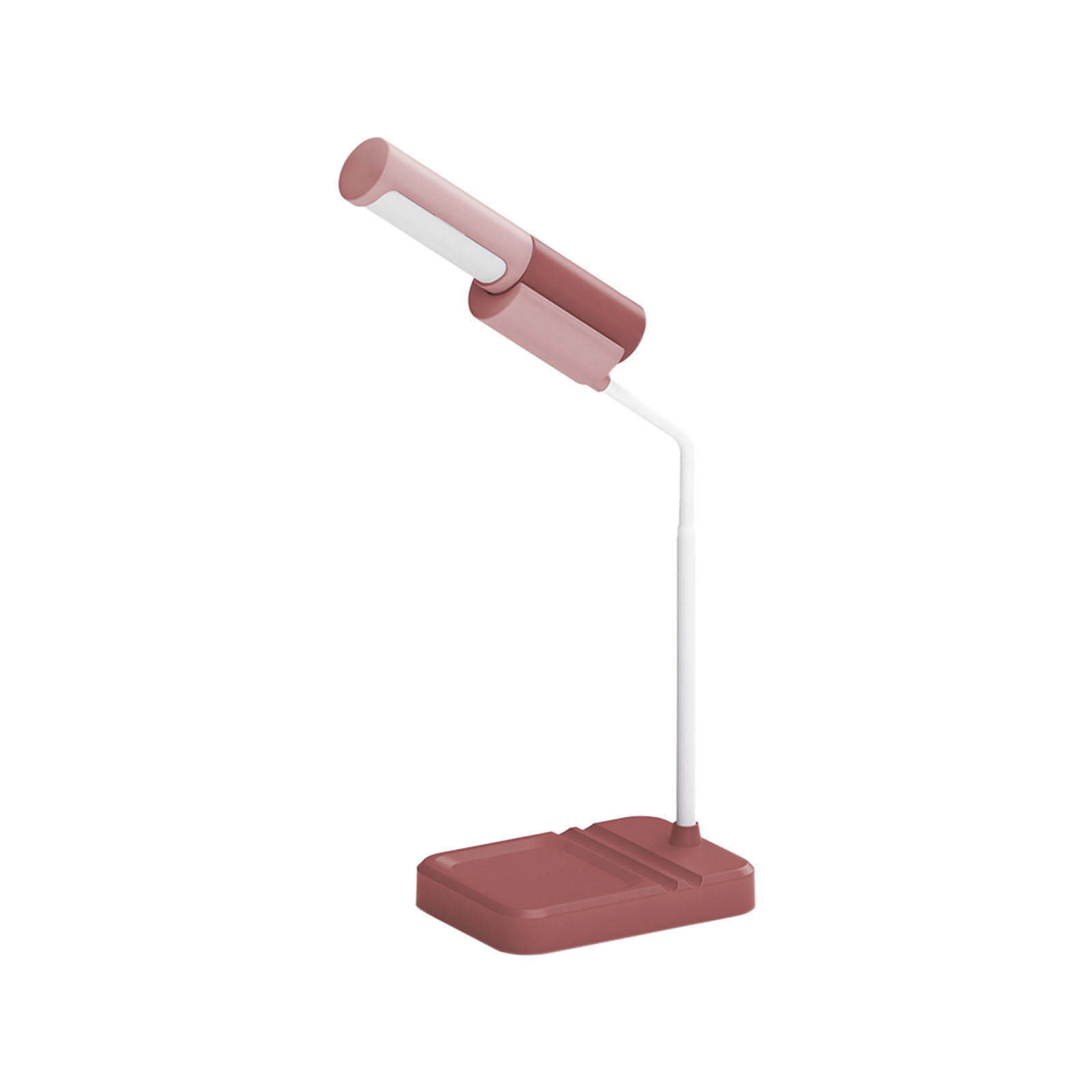 CASAFUN LED Table Lamp Bedside Lamp with USB Port and Storage Dase ...