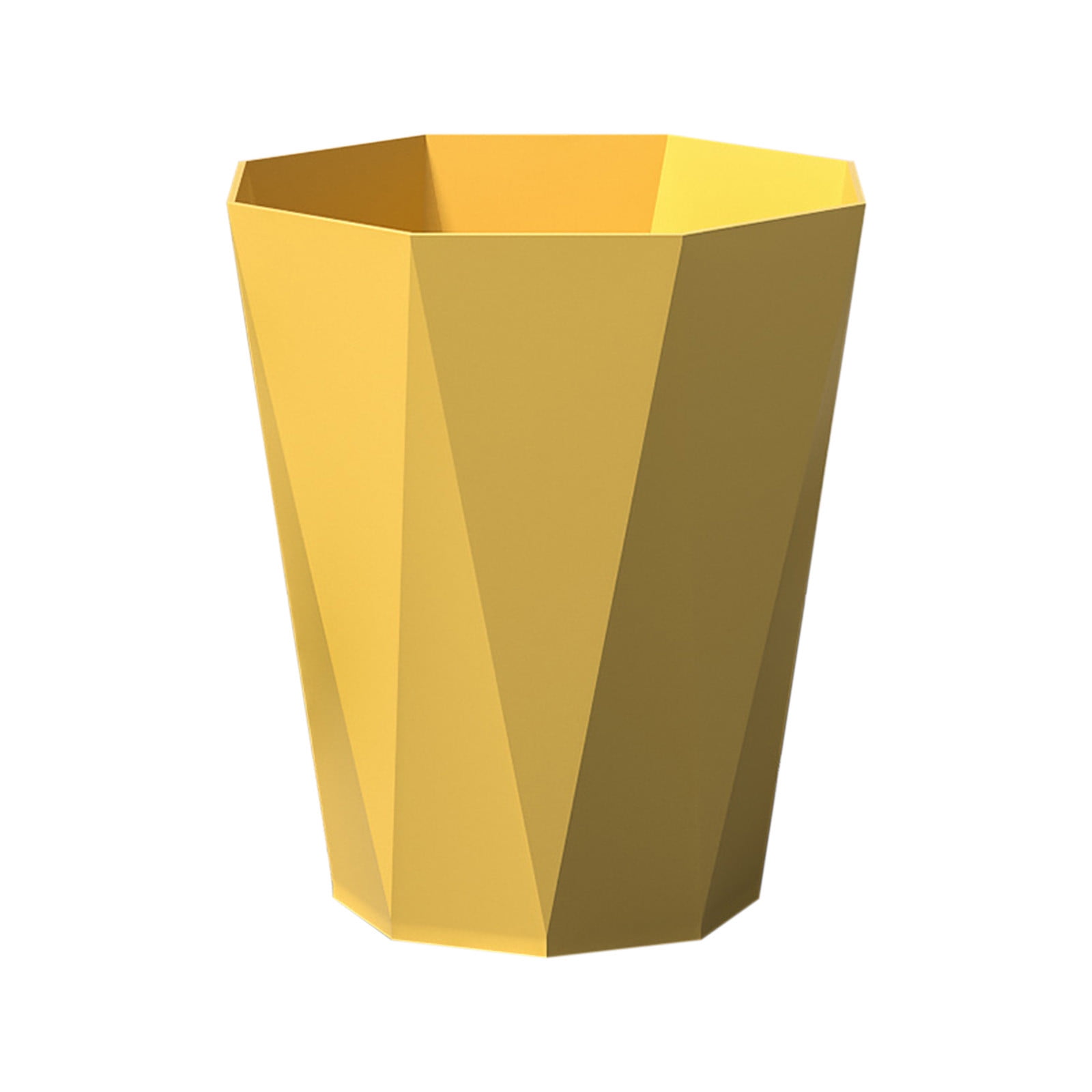 CASAFUN Large Lidless Press Ring Bathroom Trash Can Toilet Garbage Bin ...