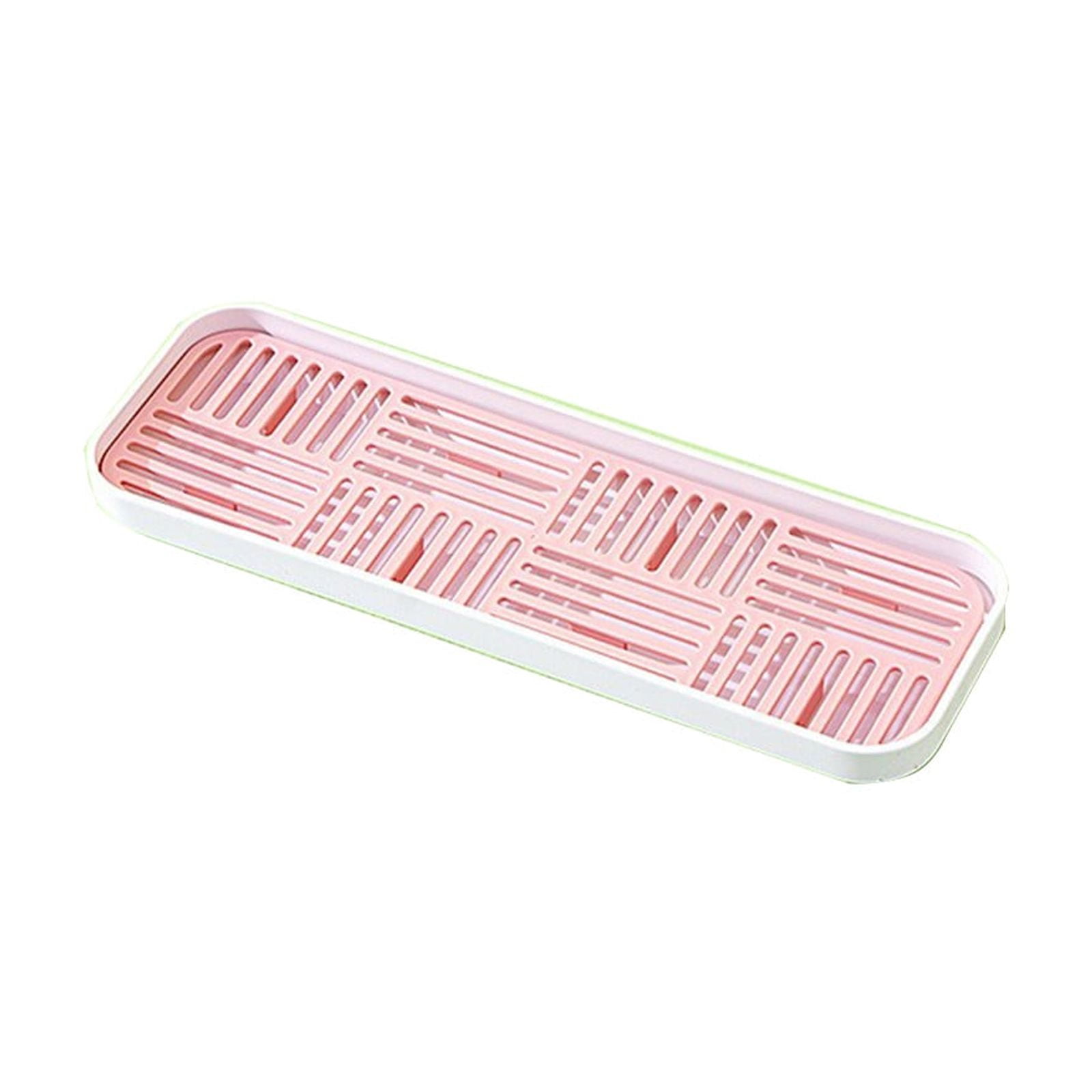 CASAFUN Large Rectangular Self Draining Soap Dishes, Plastic Bar Soap ...