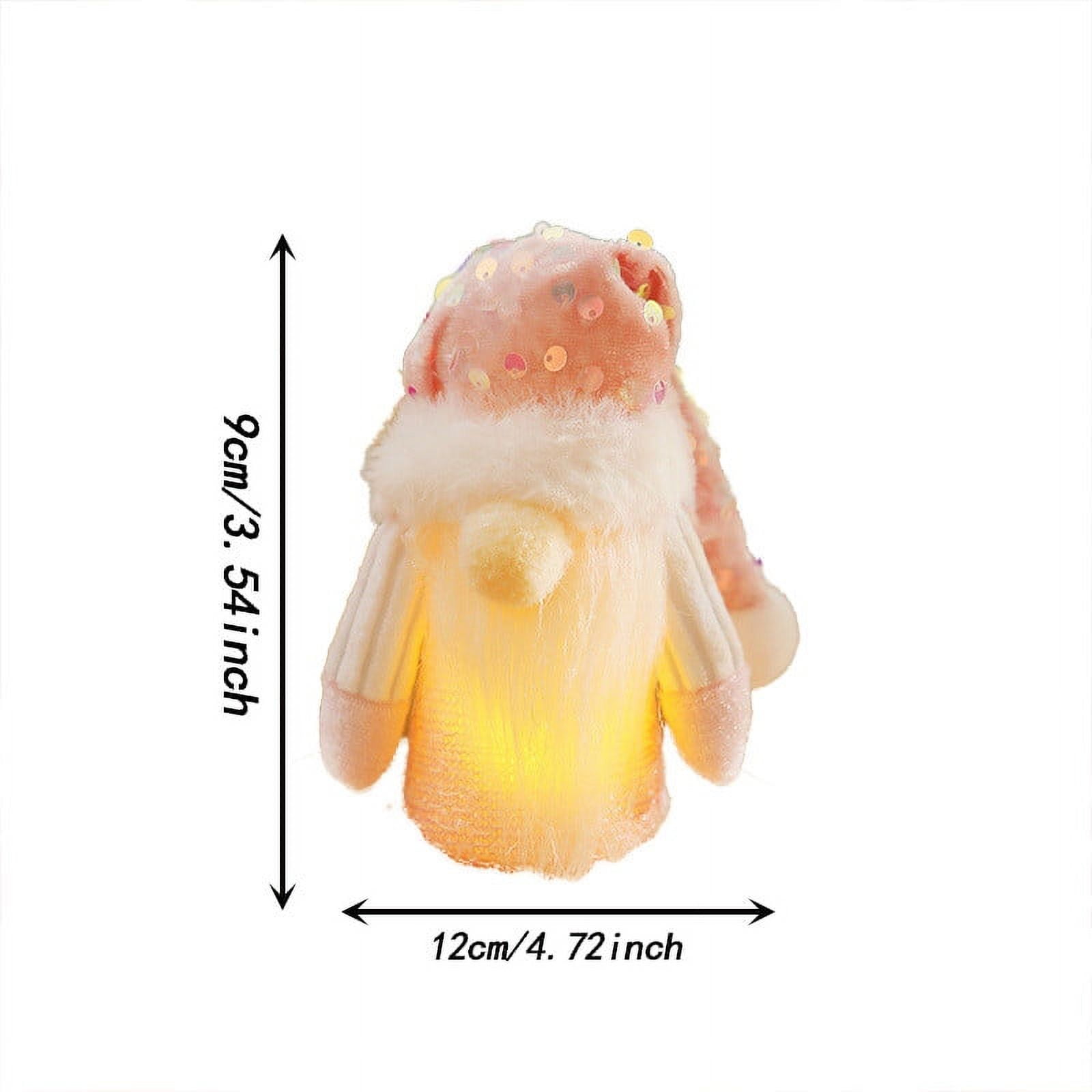 CASAFUN Lighted Christmas Gnomes Decorations for Home 2 Pack Handmade ...