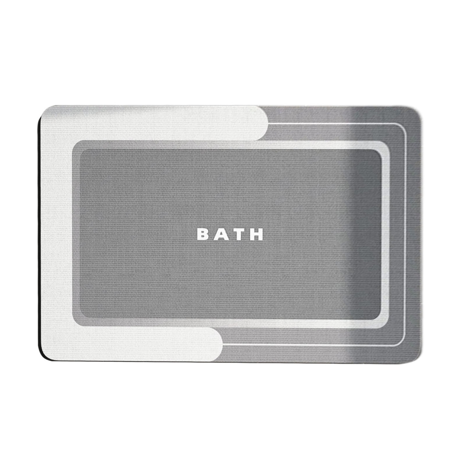 CASAFUN Luxury Bath Mat Super Absorbent Quick Dry Toilet Floor Mat,Fall ...