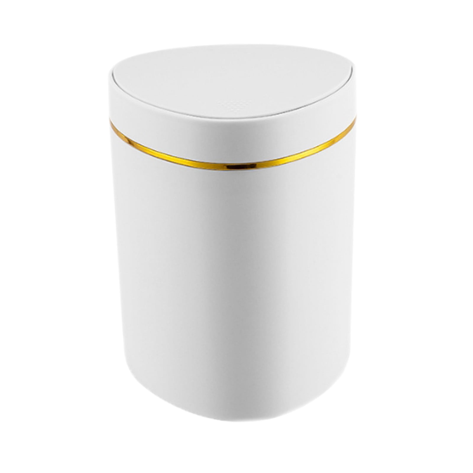 CASAFUN Mini Push-type Desktop Trash Can with Lid,Small Garbage Bin for ...