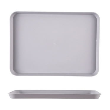 Tanjnj Clearance Plastic Fast Food Trays Bulk Restaurant Serving Trays ...
