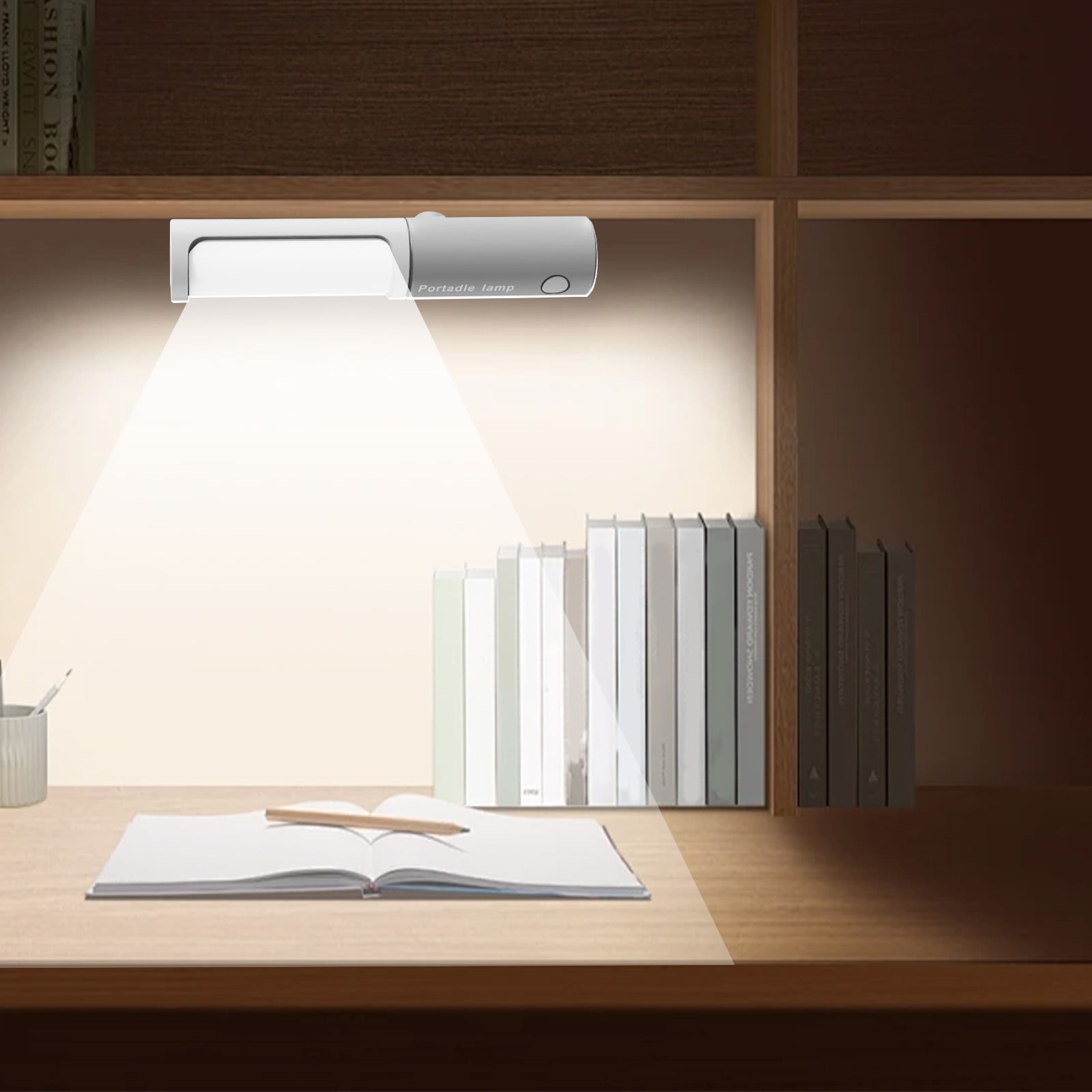 CASAFUN Portable Night Lights Rechargeable Battery Operated Wall Lights ...