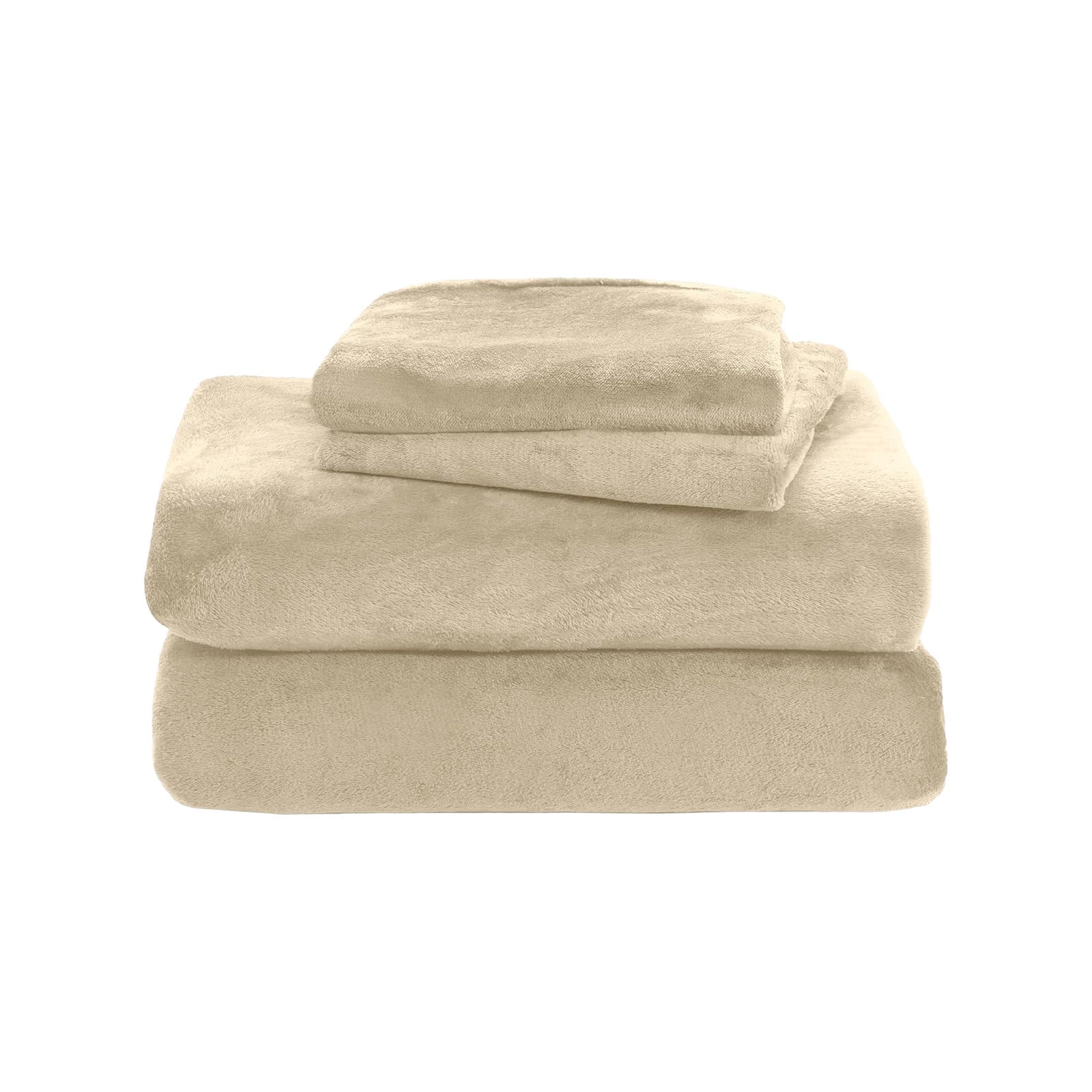 CASAFUN Premium Elegants Comfort Luxuriously Soft 3-Piece Velvet Plush ...