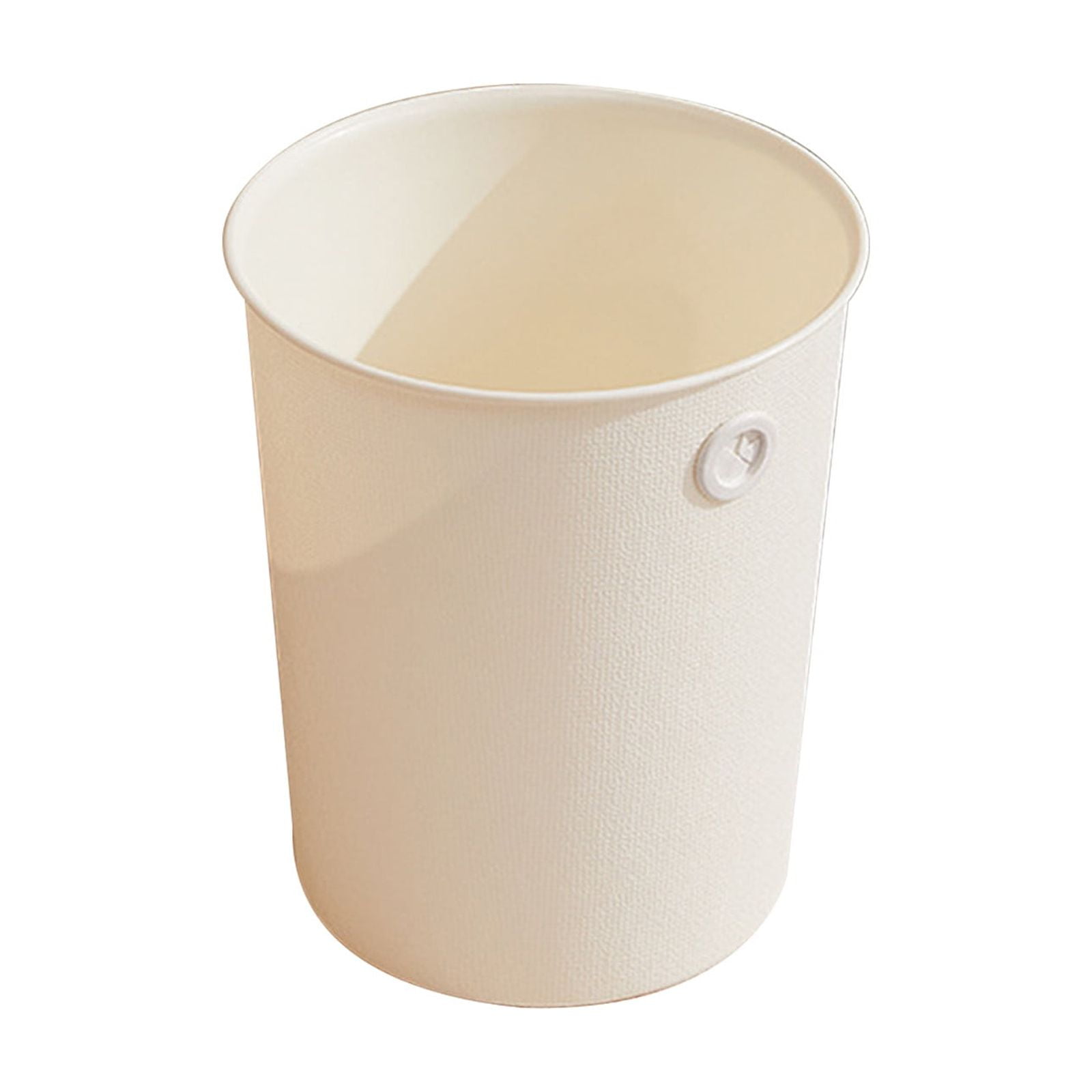 CASAFUN Premium Round Lidless Bathroom Trash Can Toilet Garbage Bin ...