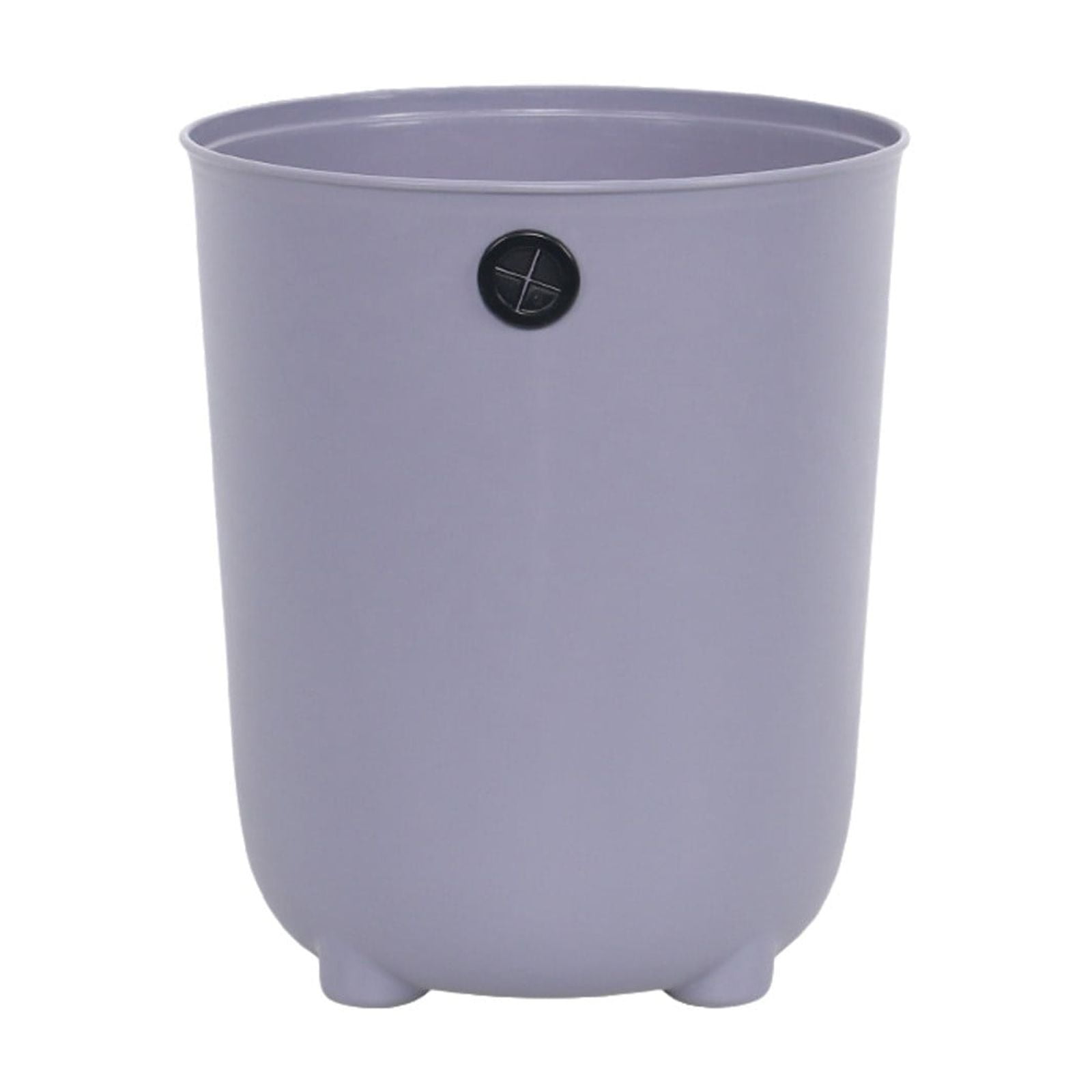 CASAFUN Premium Round Lidless Bathroom Trash Can Toilet Garbage Bin ...
