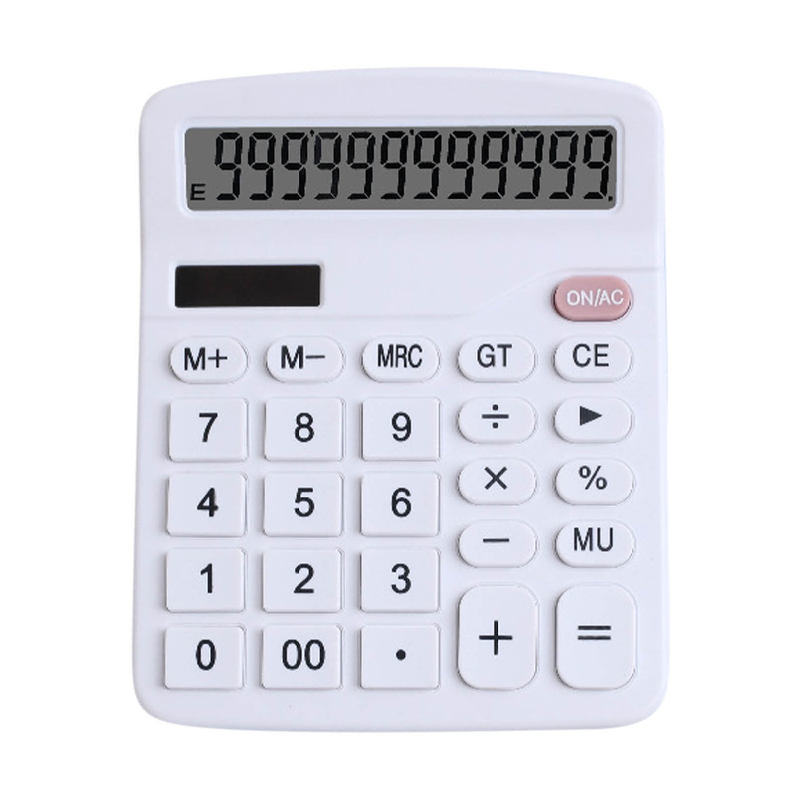 CASAFUN Protable 12 Digits Desktop Calculator with Large LCD Display ...