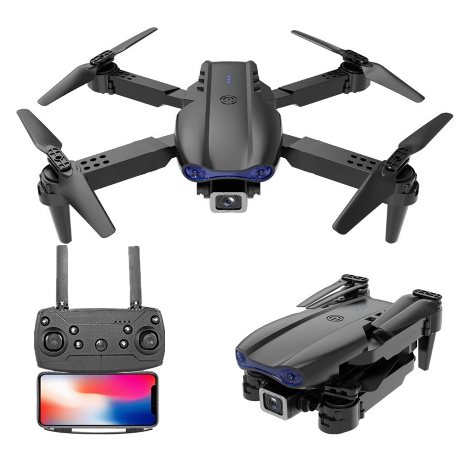 CASAFUN Rc Drones With Camera for Adults 2.4GHz Mini Drone with Double ...