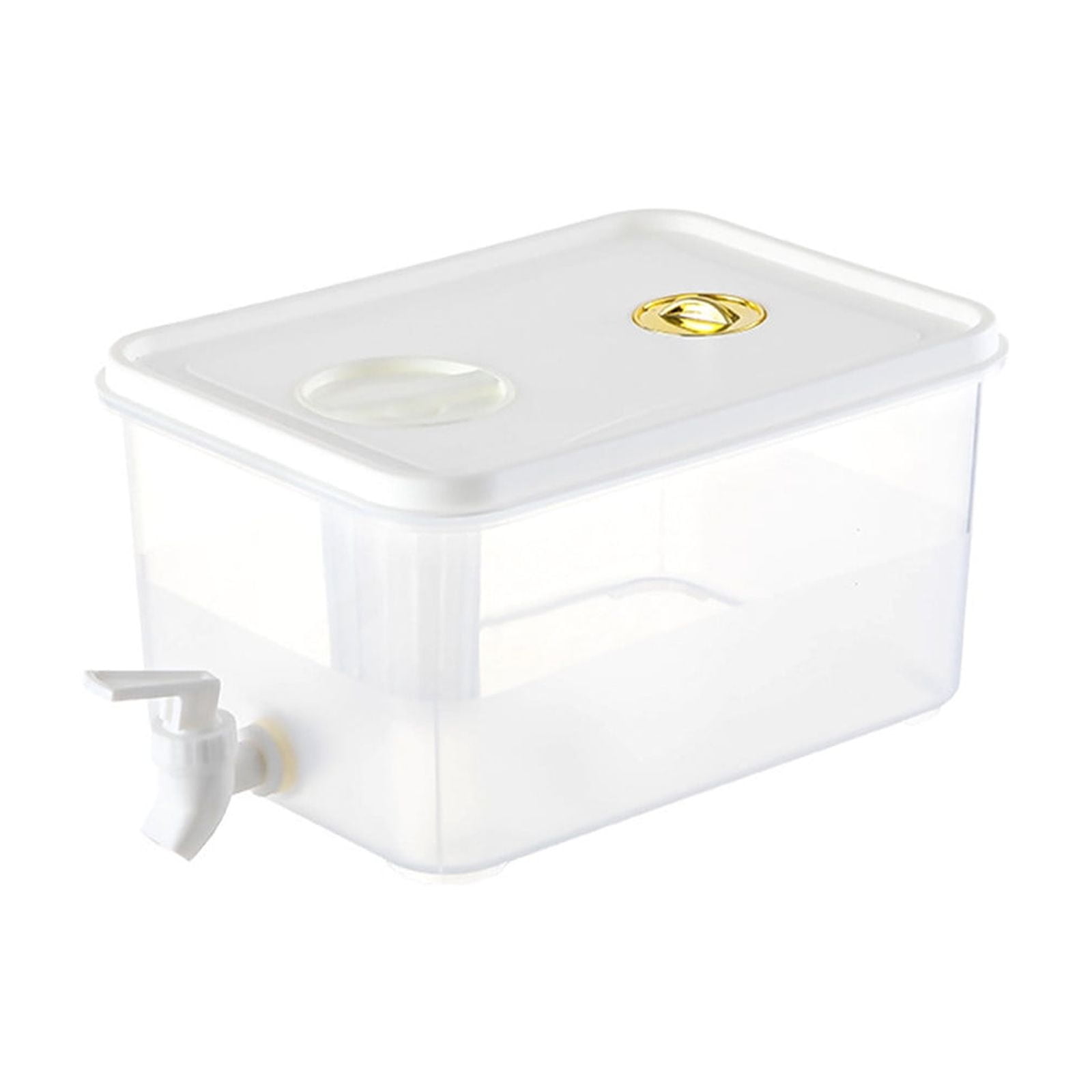 CASAFUN Refrigerator Drink Dispenser with Spigot/Spout and Lid Fridge ...