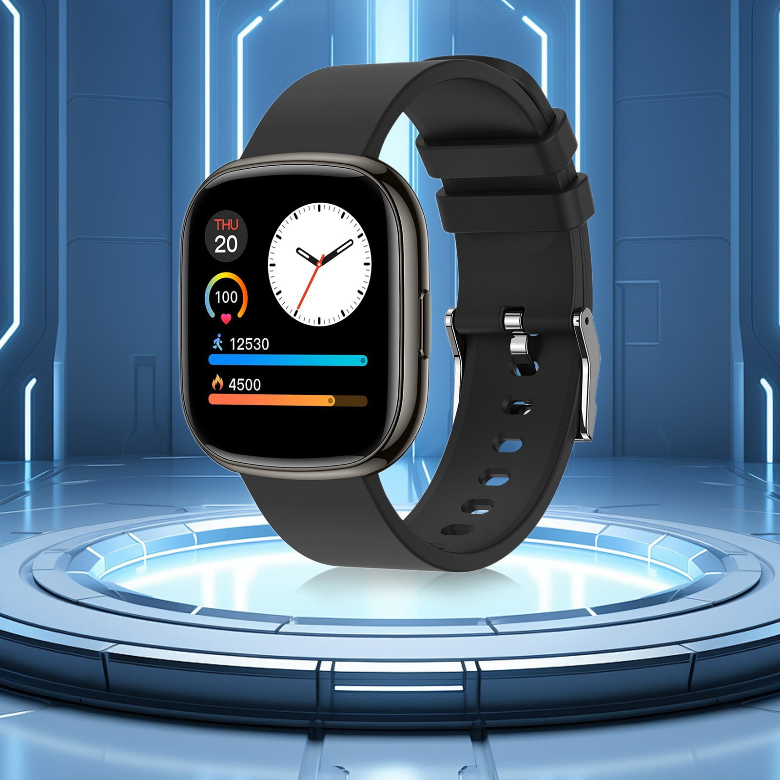 CASAFUN Smartwatch for Men Women(Answer/Make Call),Fitness Tracker with ...