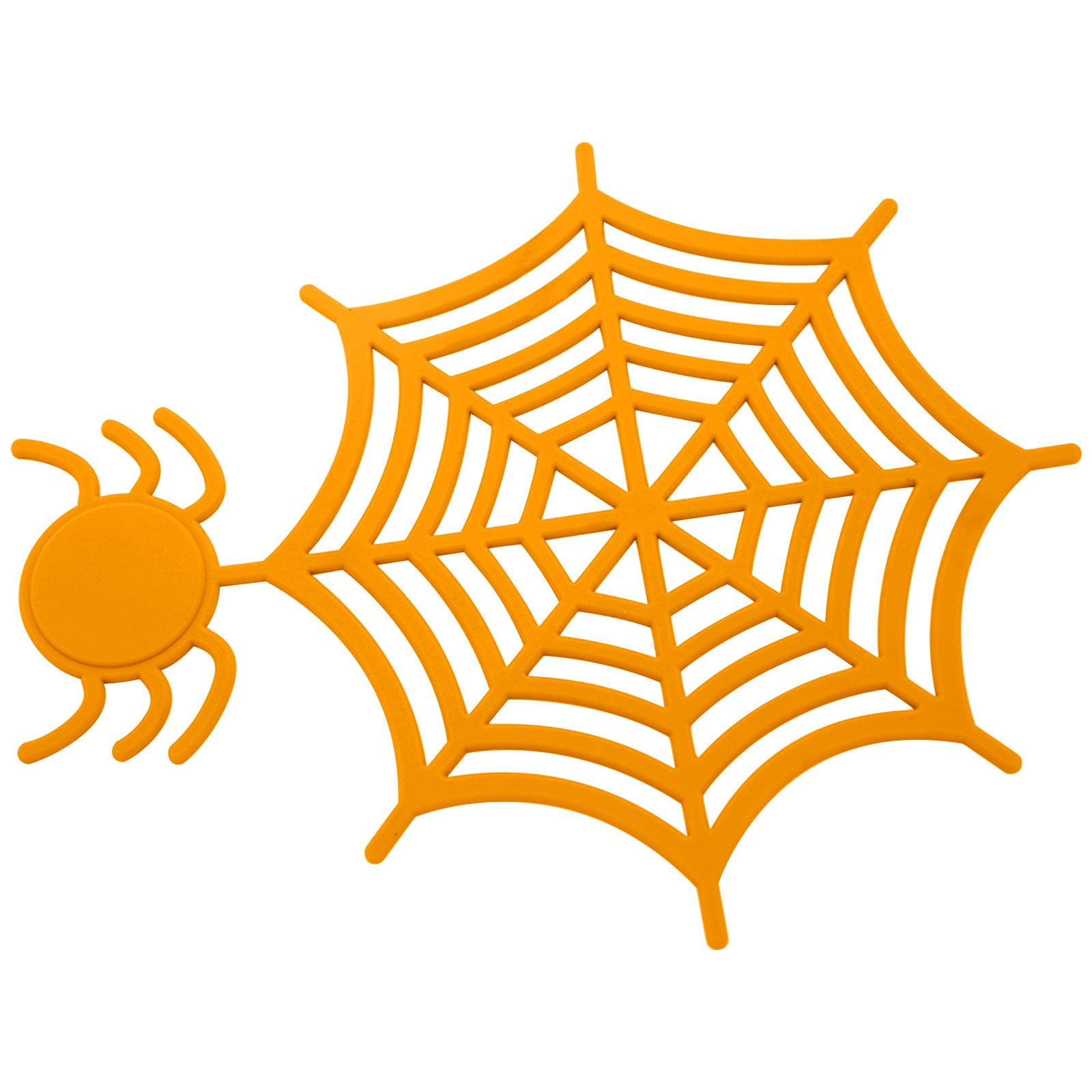 CASAFUN Spider Web Metal Wall Decor Sign - Halloween Inspired Creepy ...