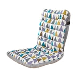 CASAFUN Thickened Sun Lounge Chair Cushion with Ties and High Back, Non ...