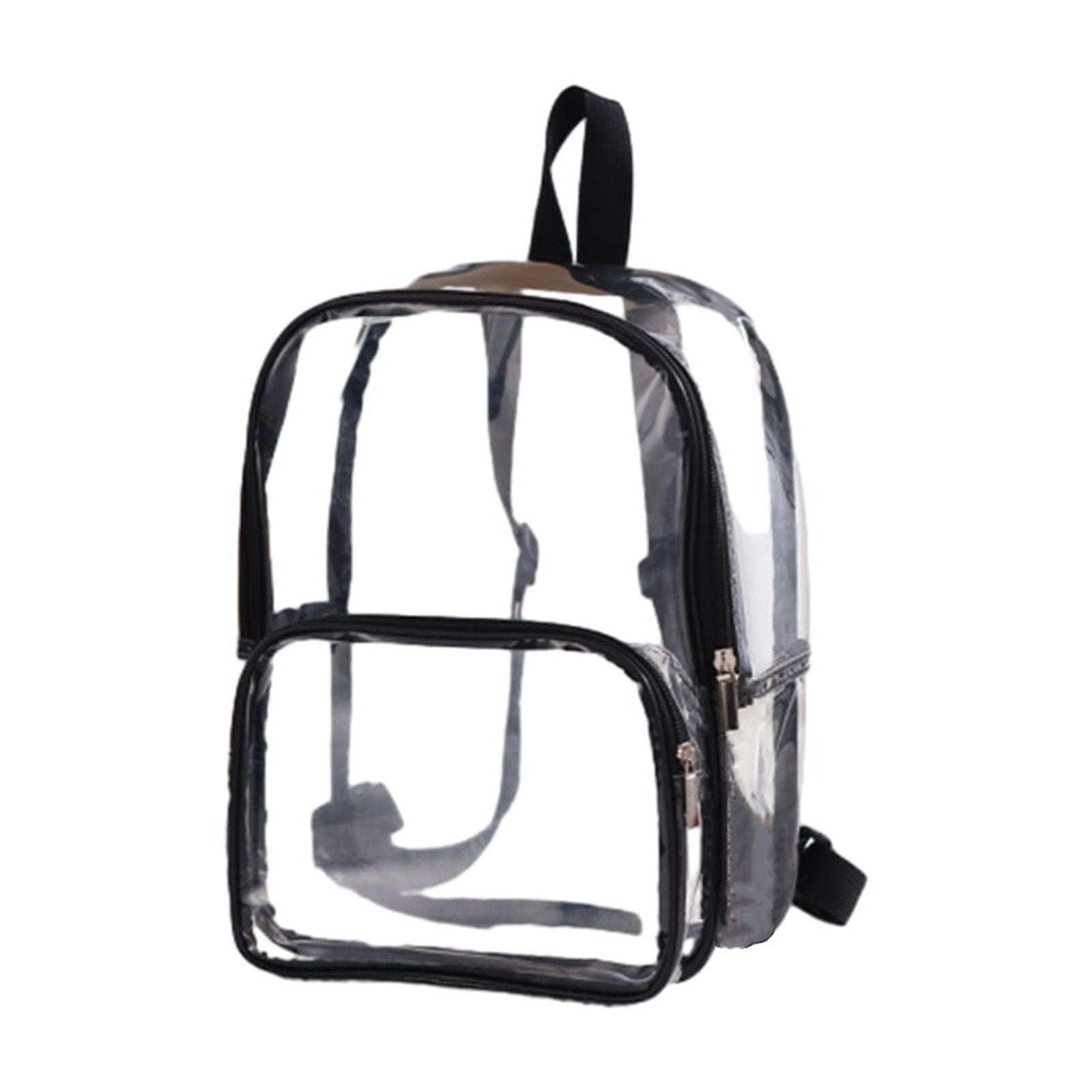 CASAFUN Transparent Large Capacity New Shoulders Student Backpack Pvc ...