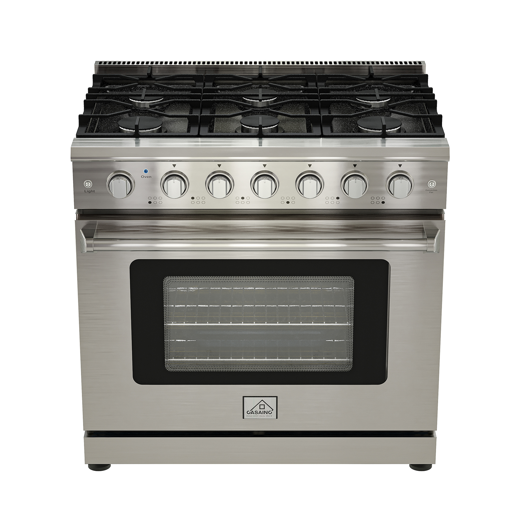PGB960SEJSS 30 Freestanding Double Oven Gas Range with 6.8 cu. ft ...