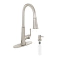 CASAINC Single Handle Kitchen Faucet with Pull Down Sprayer, Touchless ...