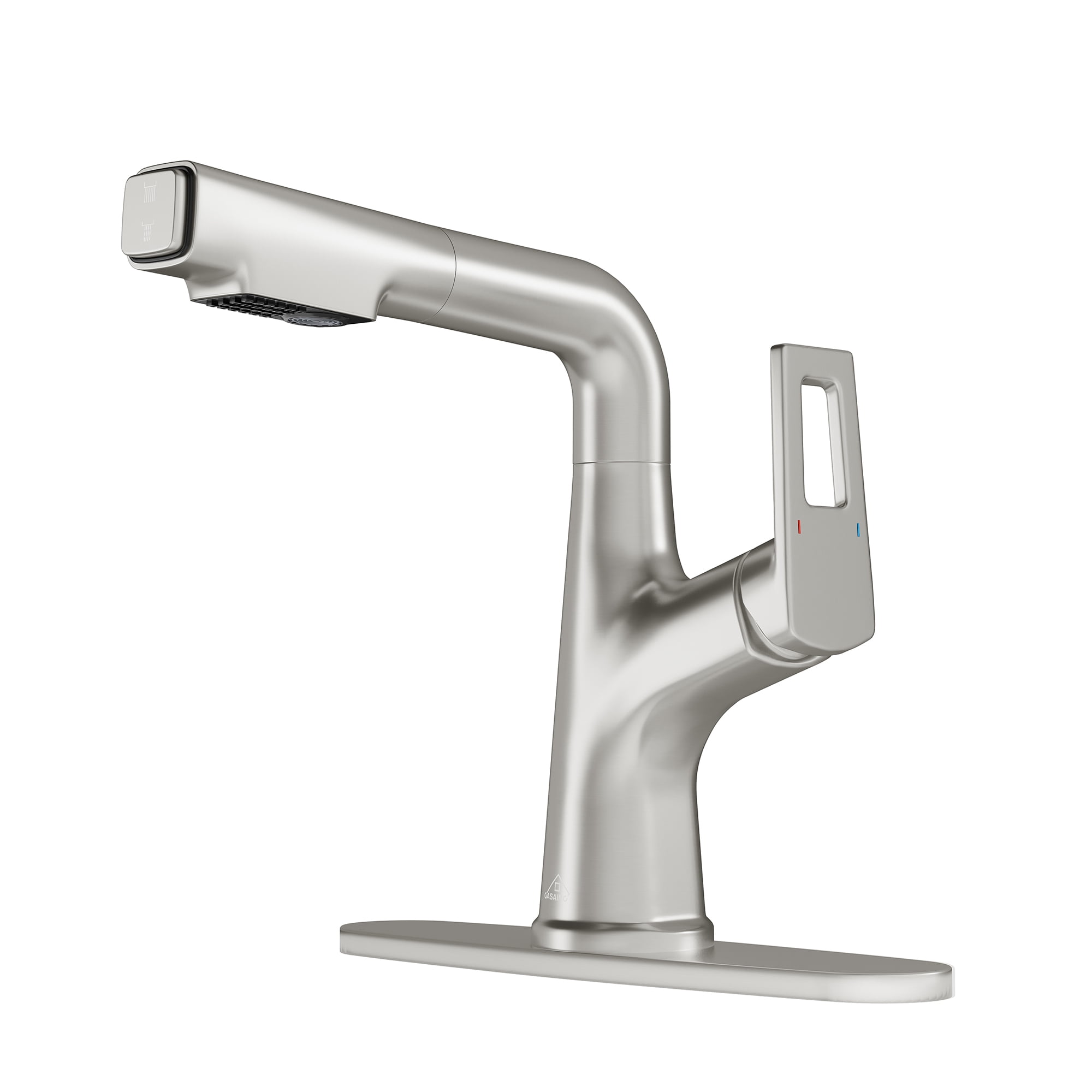 CASAINC Single Handle Pull Out Sprayer Kitchen Faucet with Advanced ...