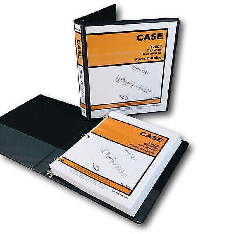 CASE 1280B EXCAVATOR PARTS MANUAL CATALOG BOOK ASSEMBLY SCHEMATIC ...