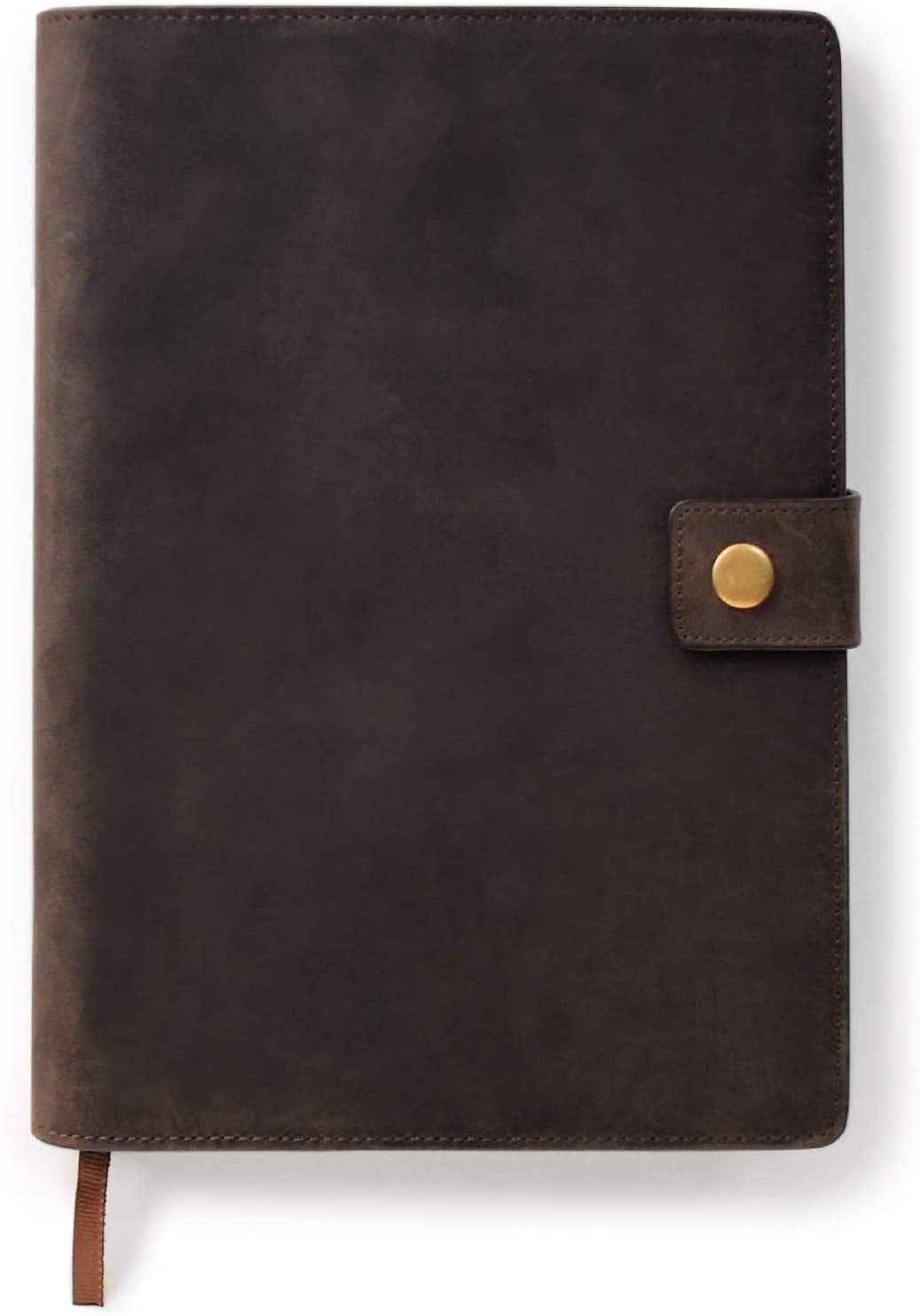 CASE ELEGANCE Full Grain Premium Leather Refillable Journal Cover with ...