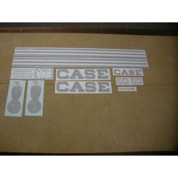 CASE Model SC Tractor Decal Set Vinyl Cut - NEW FREE SHIPPING - Walmart.com
