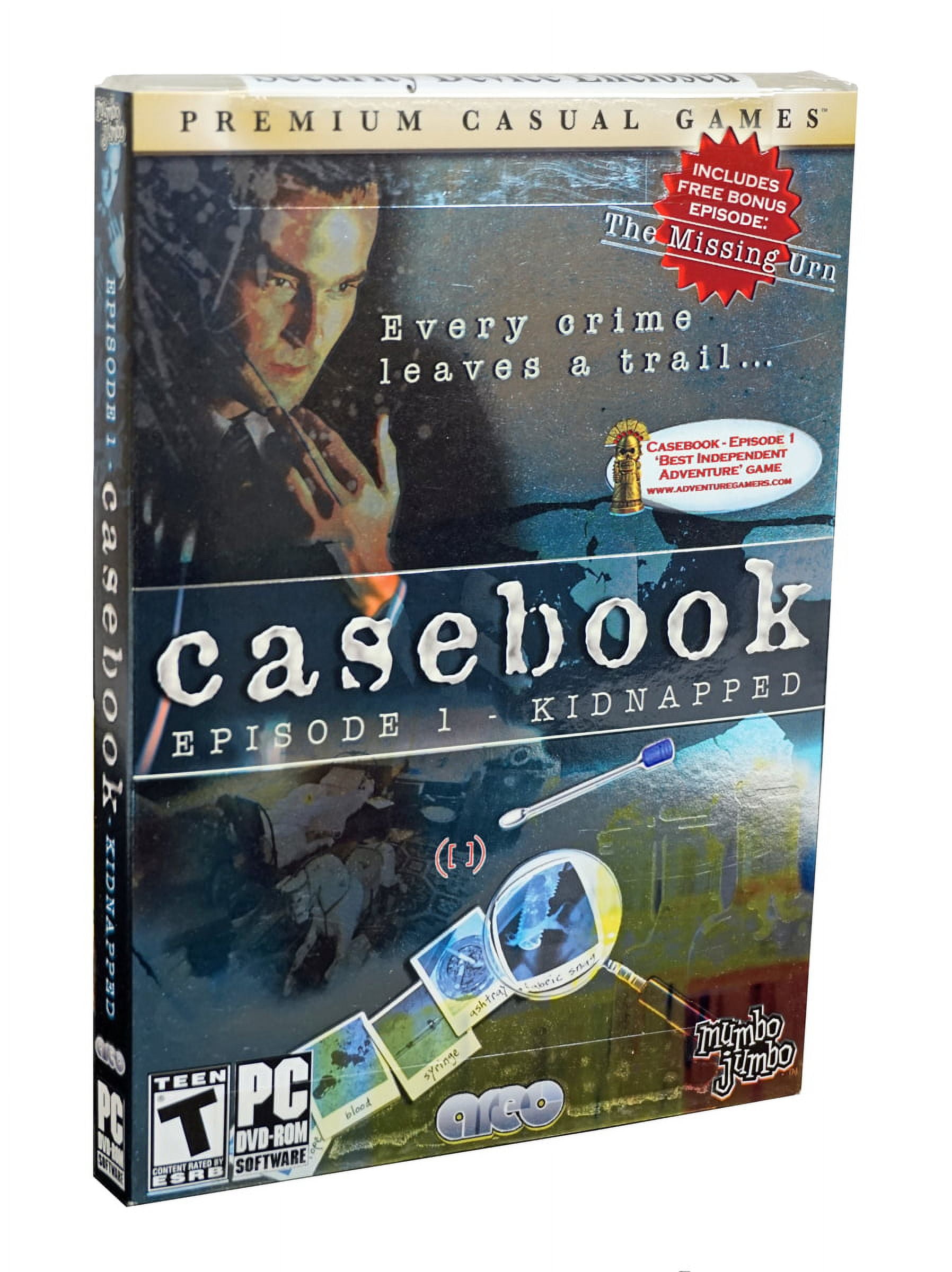 CASEBOOK Episode One - Kidnapped PC DVDRom - Every Crime Leaves a Trail ...
