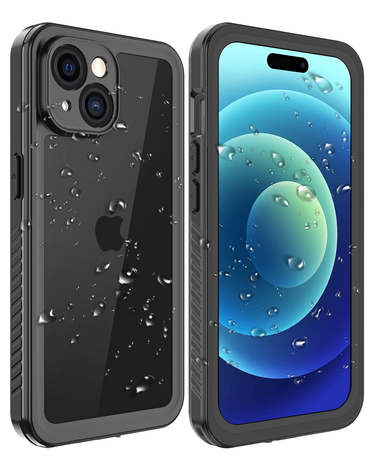 CASEFIV Swimming Shockproof Cell Phone Case for Apple iPhone 15 Plus ...