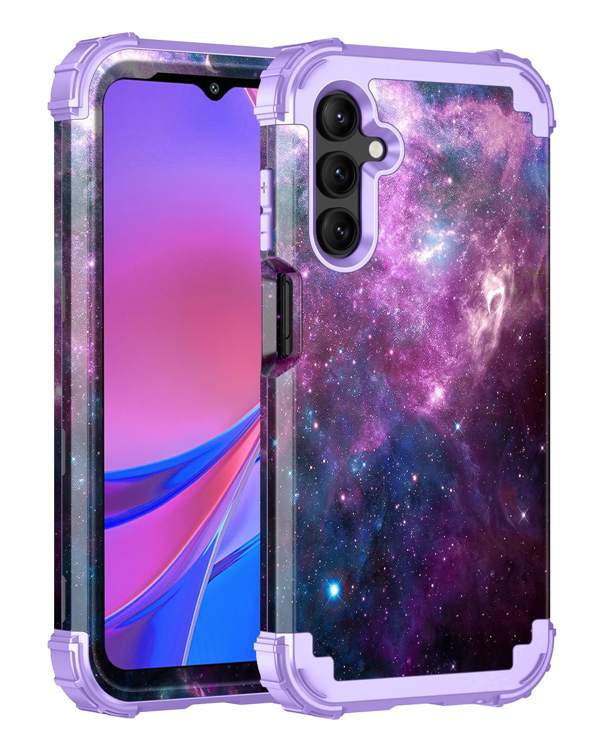 CASEFIV for Samsung Galaxy A15 5G Case,Glow in The Dark Three Layer ...