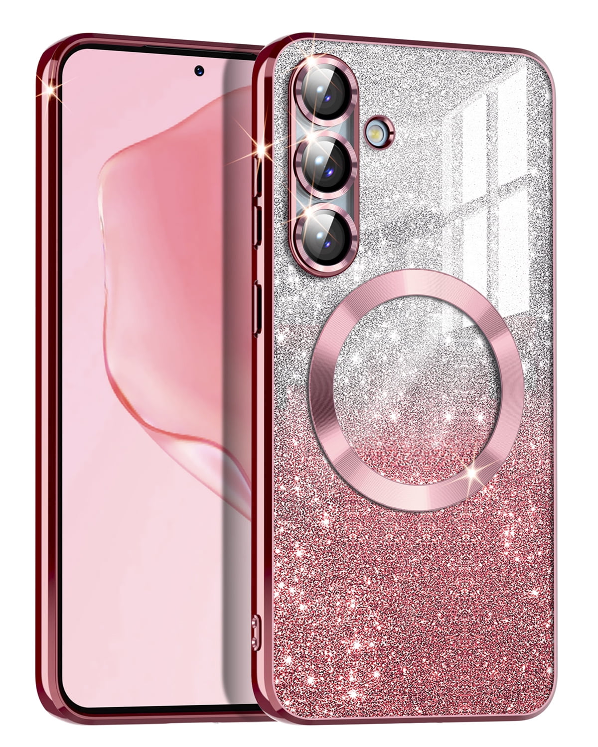 Customer reviews for CASEFIV for Samsung Galaxy S25 Plus Case,Compatible with MagSafe,Clear ...