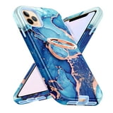 CASEFIV for iPhone 11 Pro Max Case,Heavy Duty with Rotation Ring ...