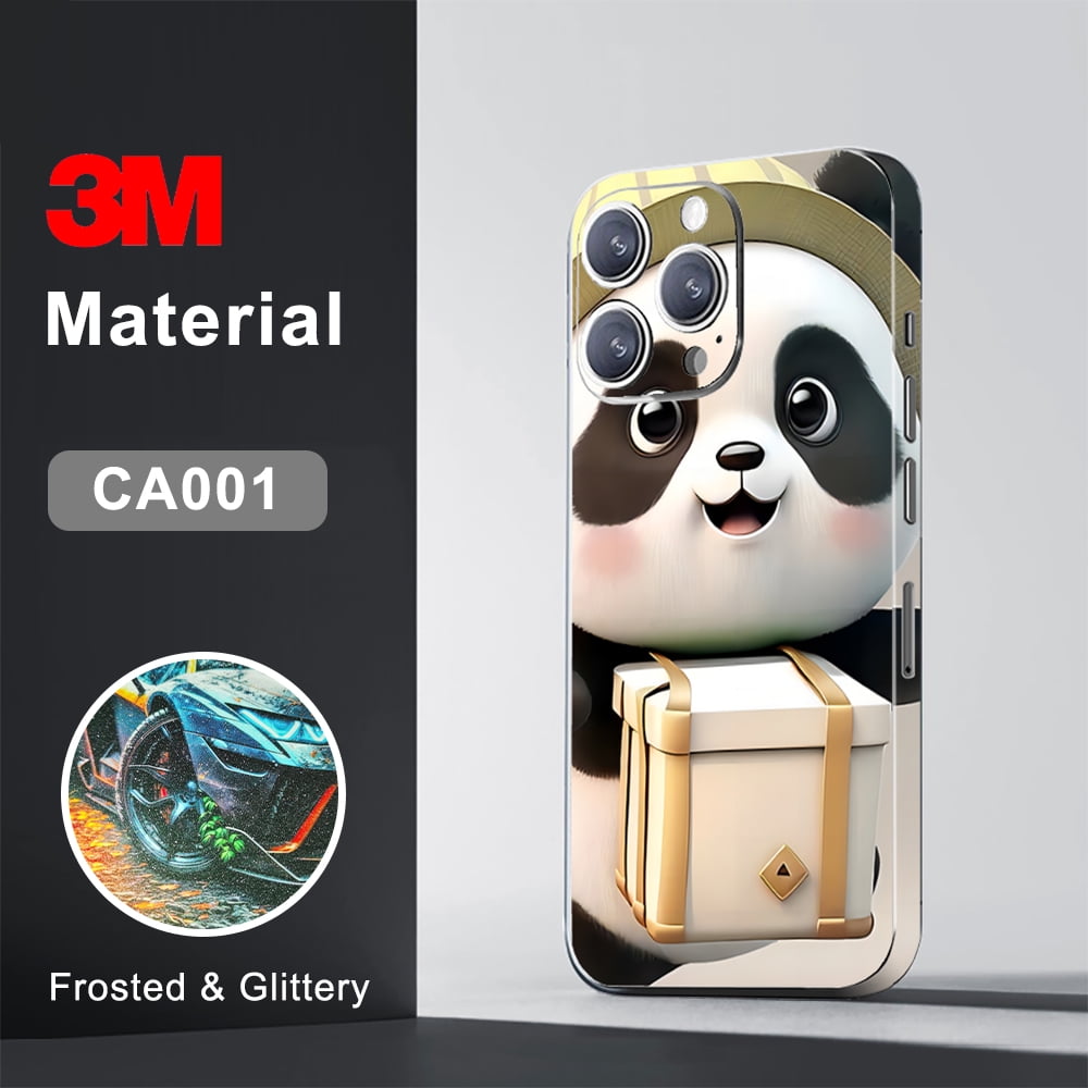CASEKiTTY 3M Skin Wrap Sticker Back Film For iPhone 15 Pro Max 14 13 12 ...
