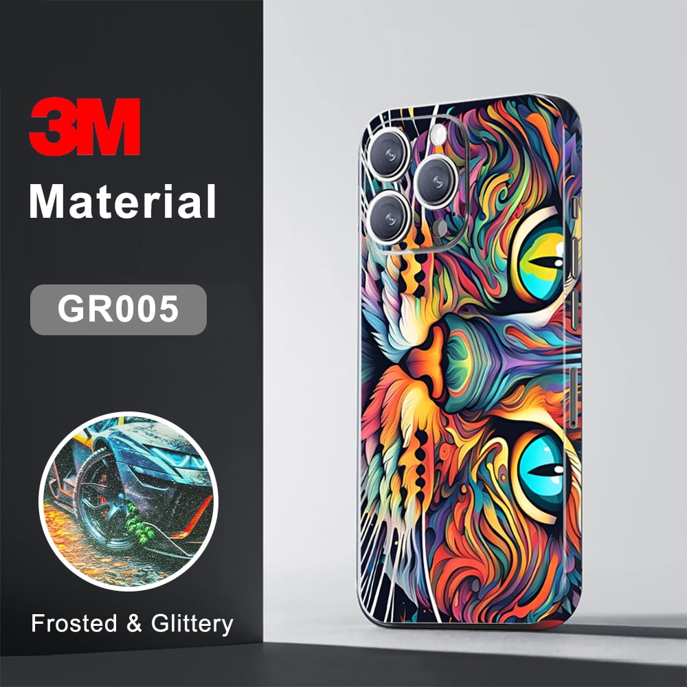 CASEKiTTY 3M Skin Wrap Sticker Back Film For iPhone 15 Pro Max 14 13 12 ...