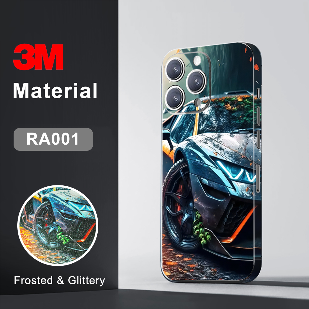 CASEKiTTY 3M Skin Wrap Sticker Back Film For iPhone 15 Pro Max 14 13 12 ...