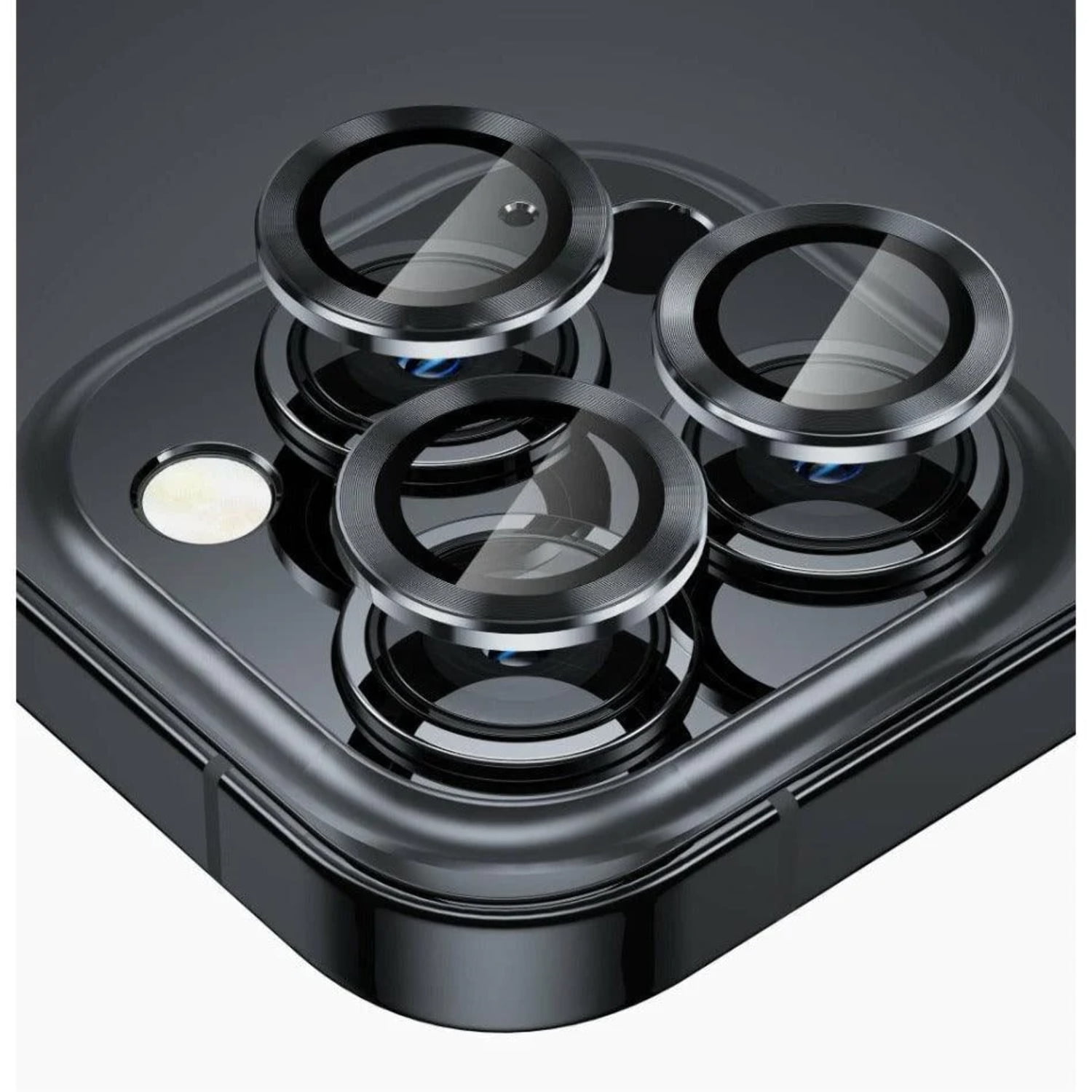 CASELIX Camera Lens Protectors for iPhone 13 Pro Max, Metal Full Cover ...