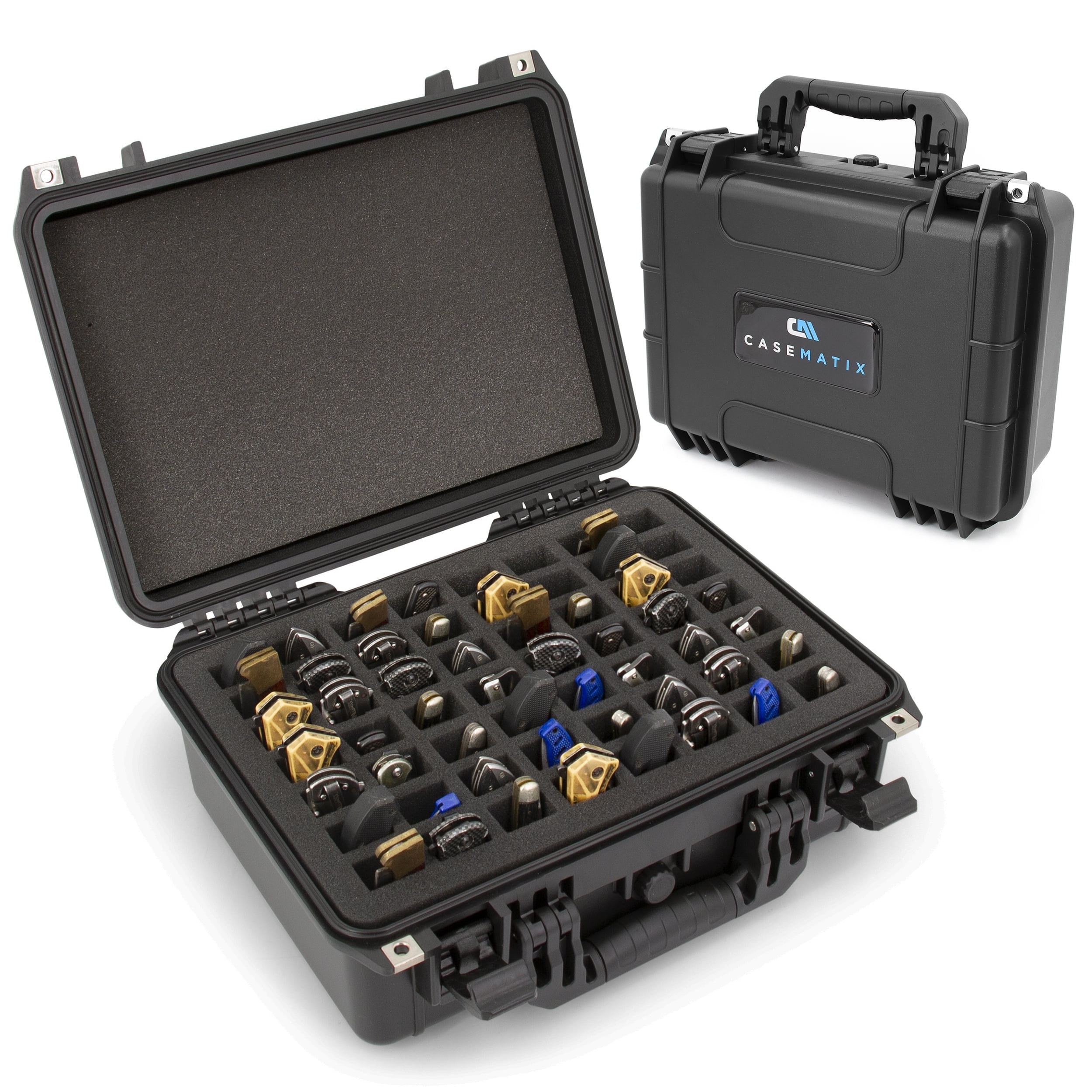 CASEMATIX 56 Folding Knife Case - Waterproof Holder & Organizer for 56 ...