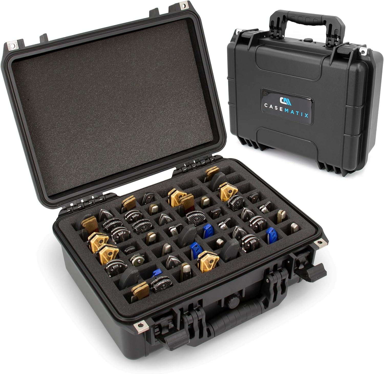 CASEMATIX 56 Folding Knife Case - Waterproof Pocket Knife Holder and ...