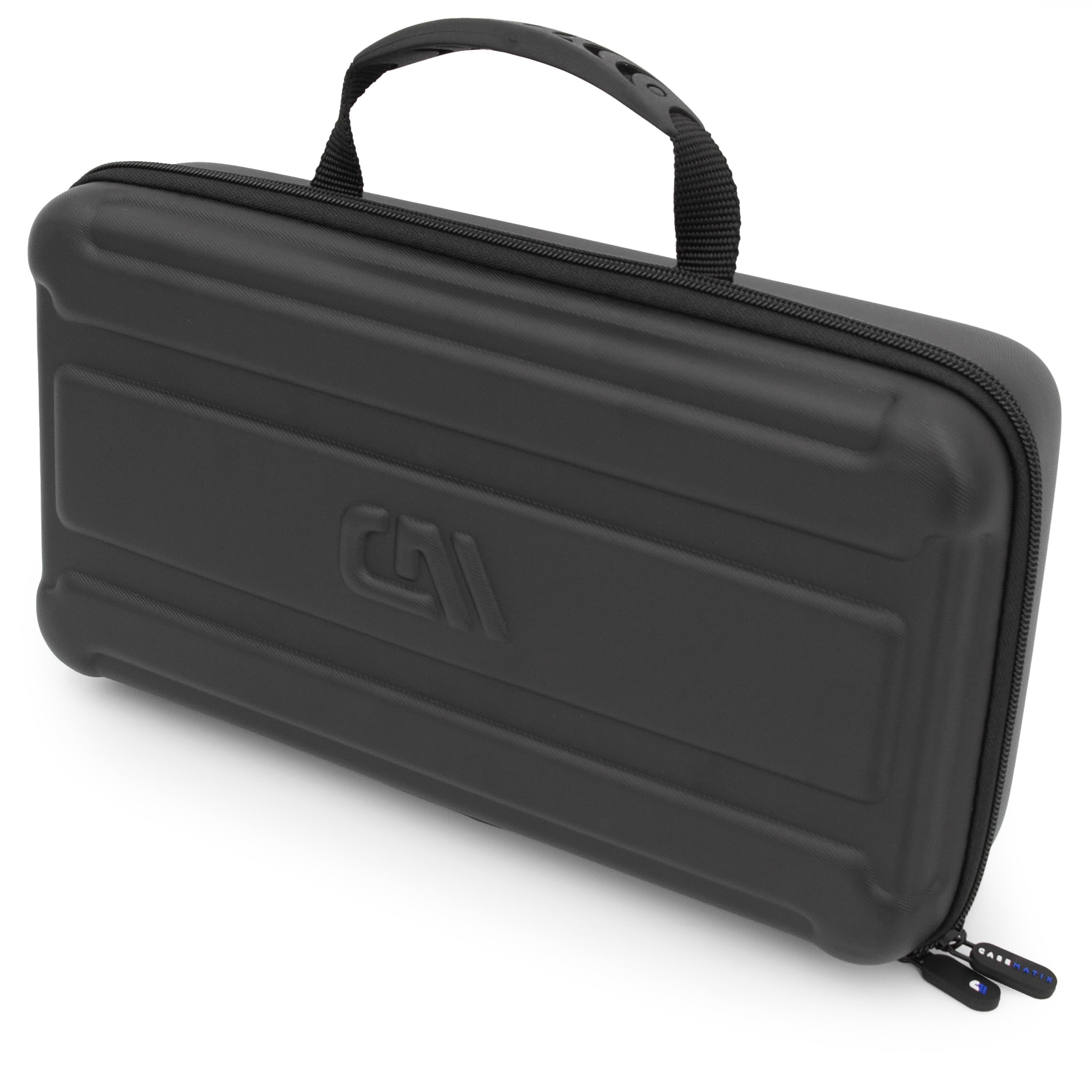 CASEMATIX Barber Bag and Clipper Case Fits Hair Clippers & Accessories ...