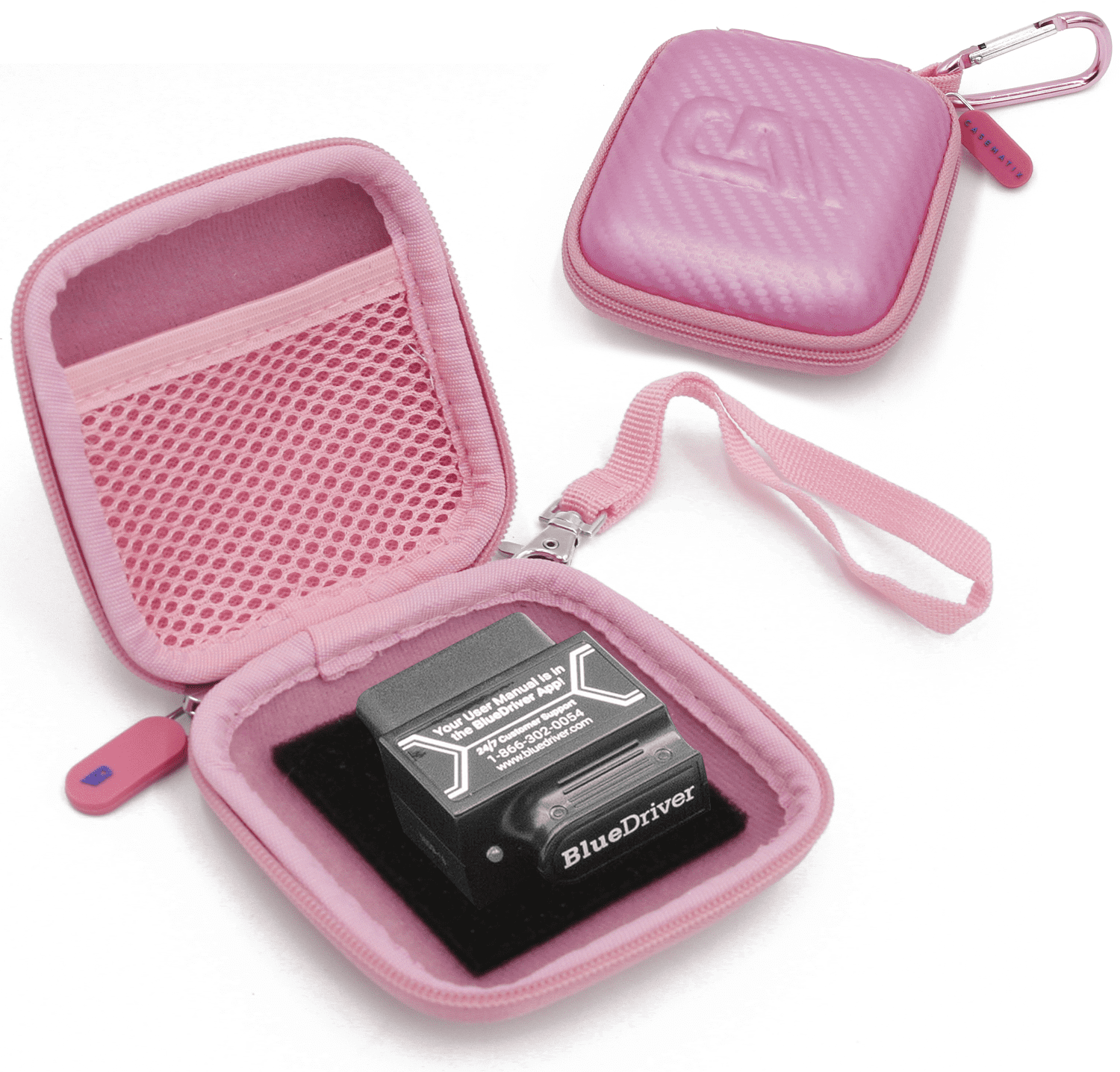 CASEMATIX Car and Auto Mini Carry Case Fits BlueDriver Professional ...